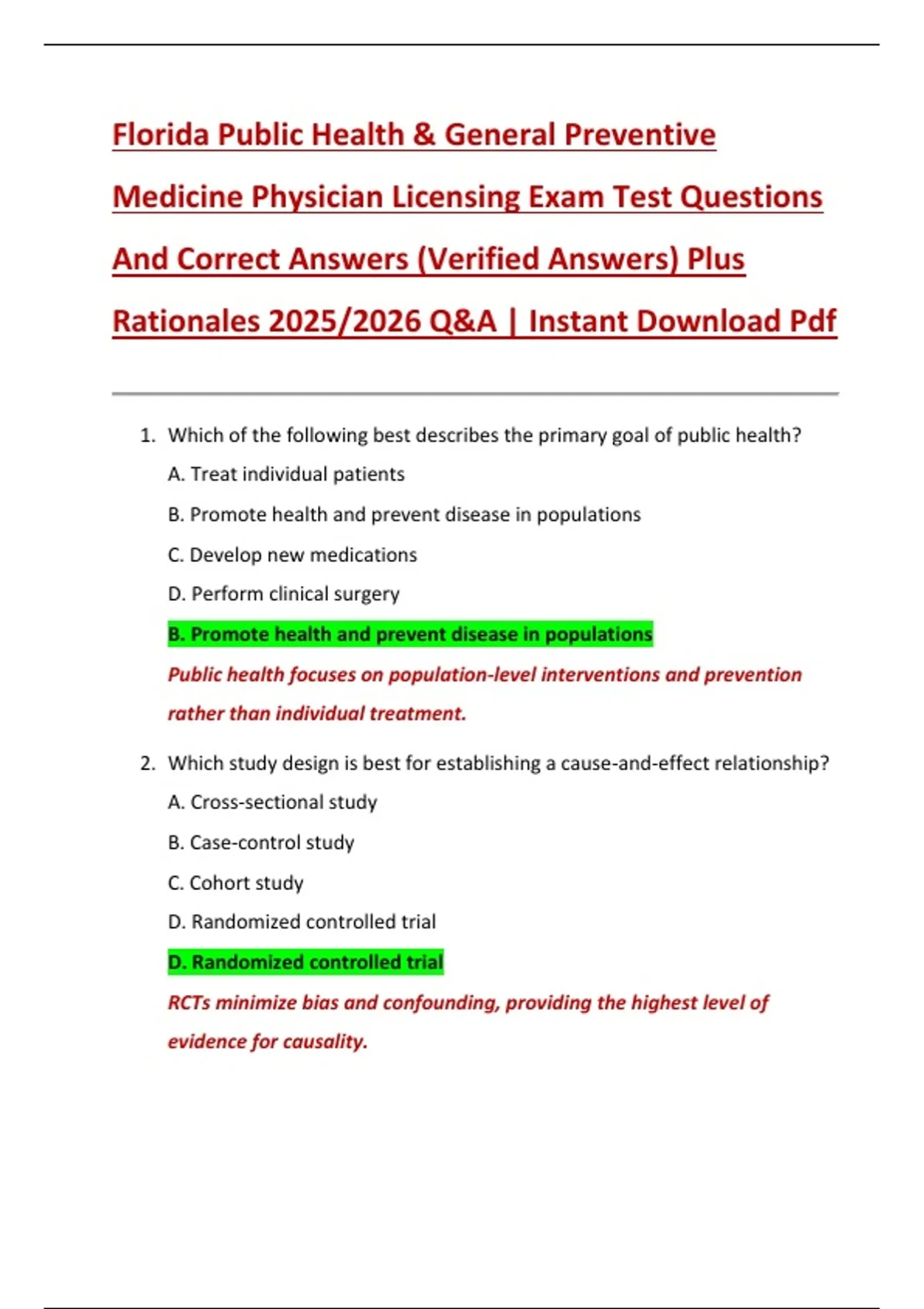 Florida Public Health & General Preventive Medicine Physician Licensing ...
