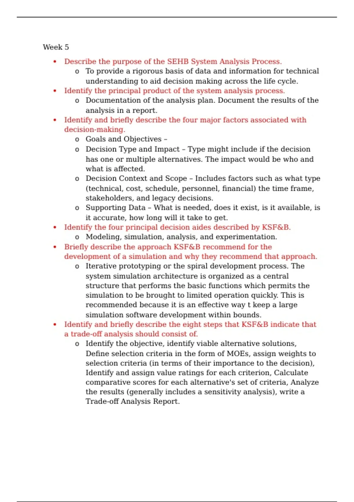 University of Arkansas OMGT 4613: Final Exam cheat sheet complete Study Guide_ 2025/26. - OMGT ...