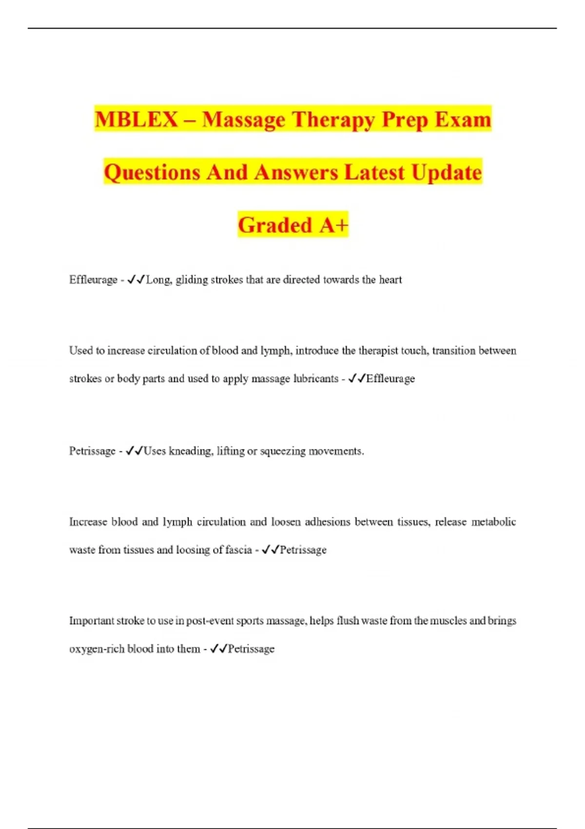 MBLEX – Integumentary System Exam Questions And Answers Latest Update ...