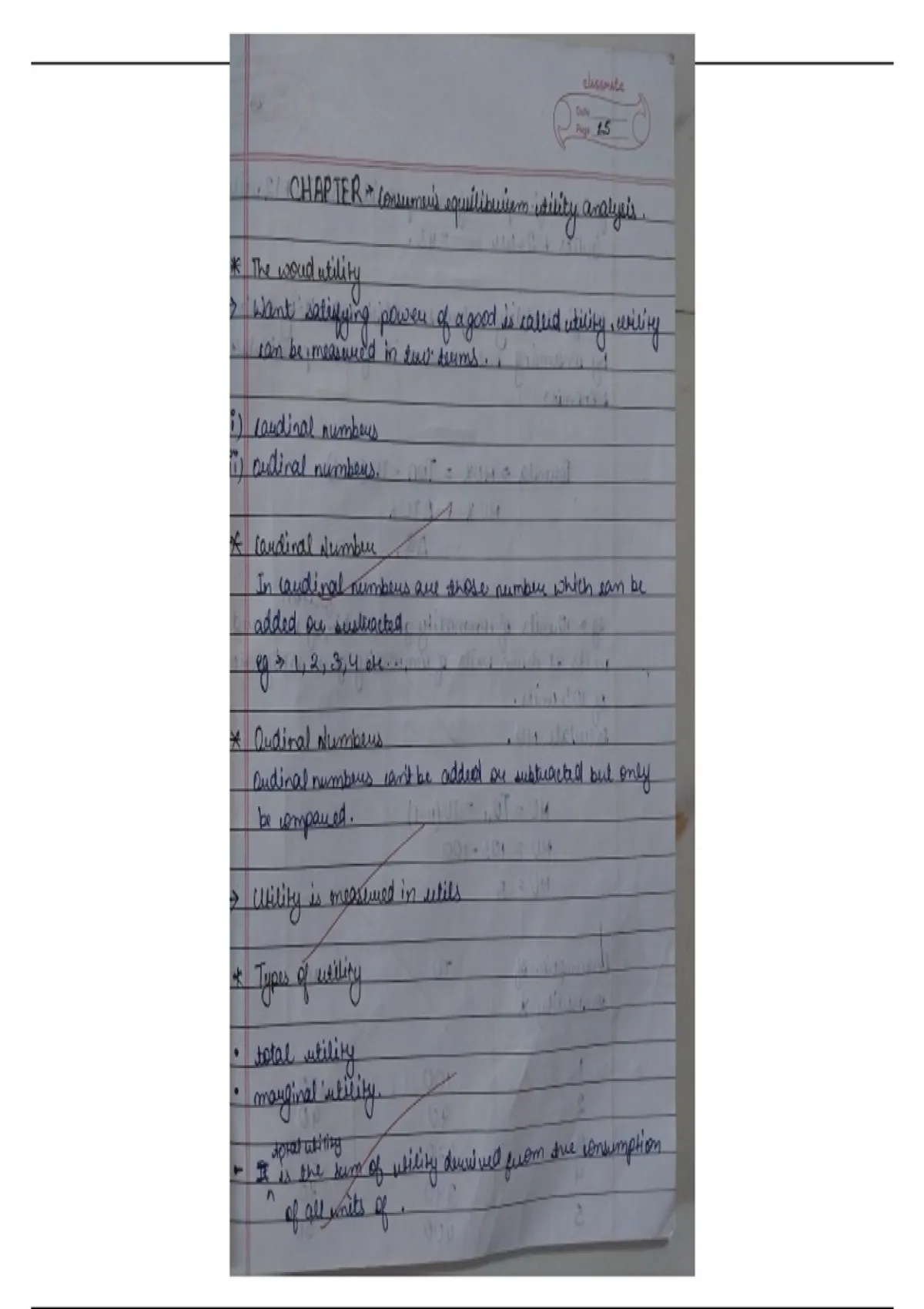 Class notes Microeconomics Introductory Microeconomics for Class 11 ...