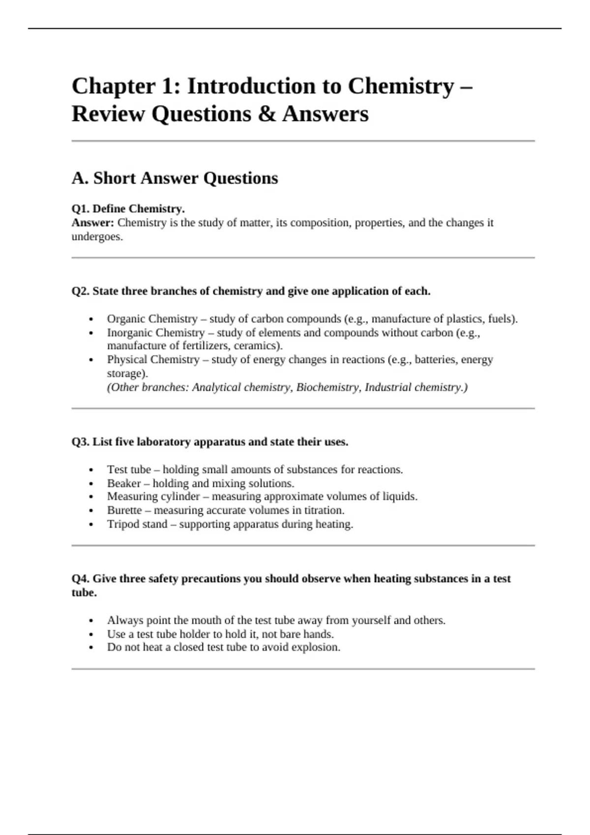 Business Studies Grade 12 / Form 4 Comprehensive Revision KCSE ...