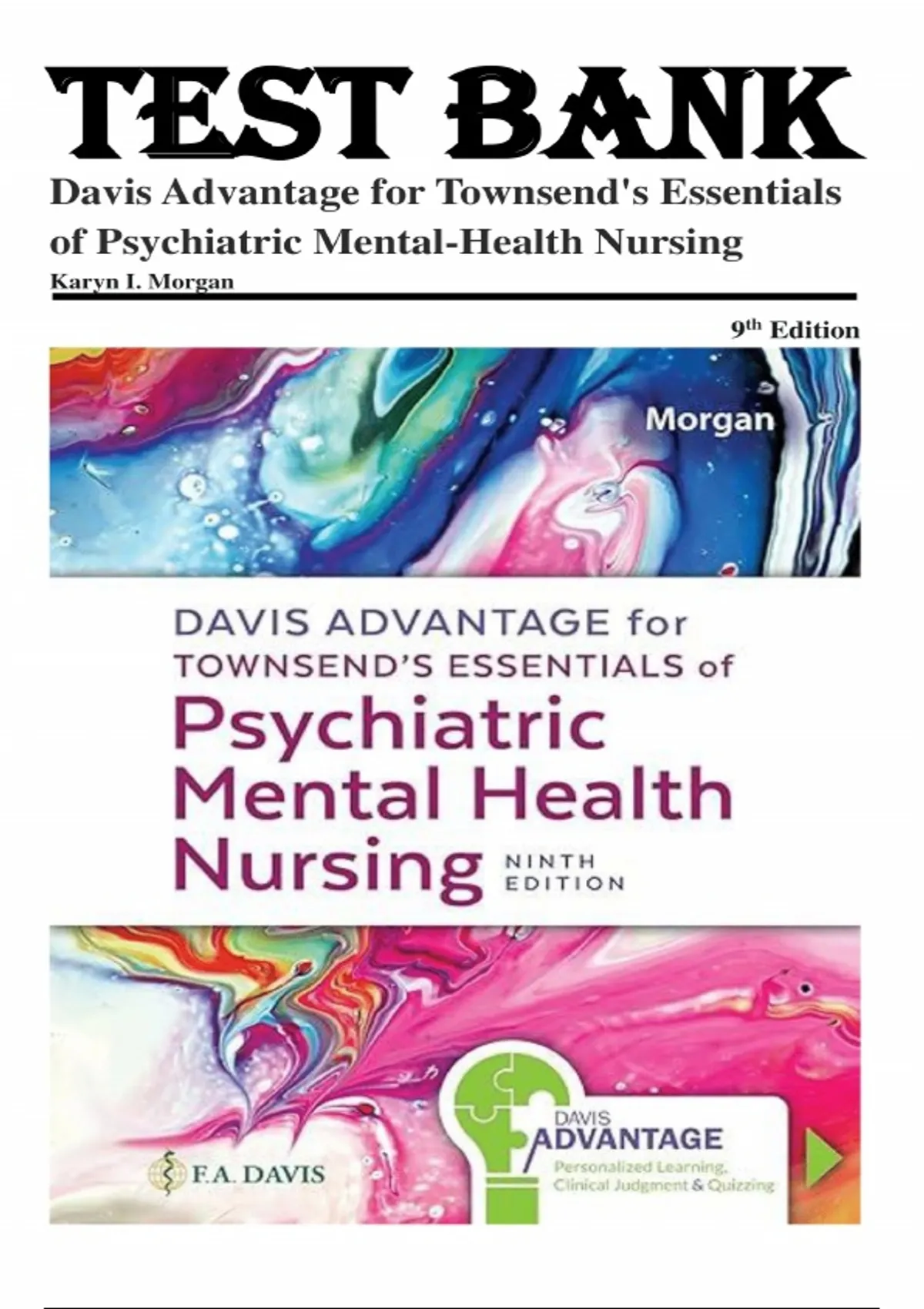 Test Bank Davis Advantage for Townsends Essentials of Psychiatric ...