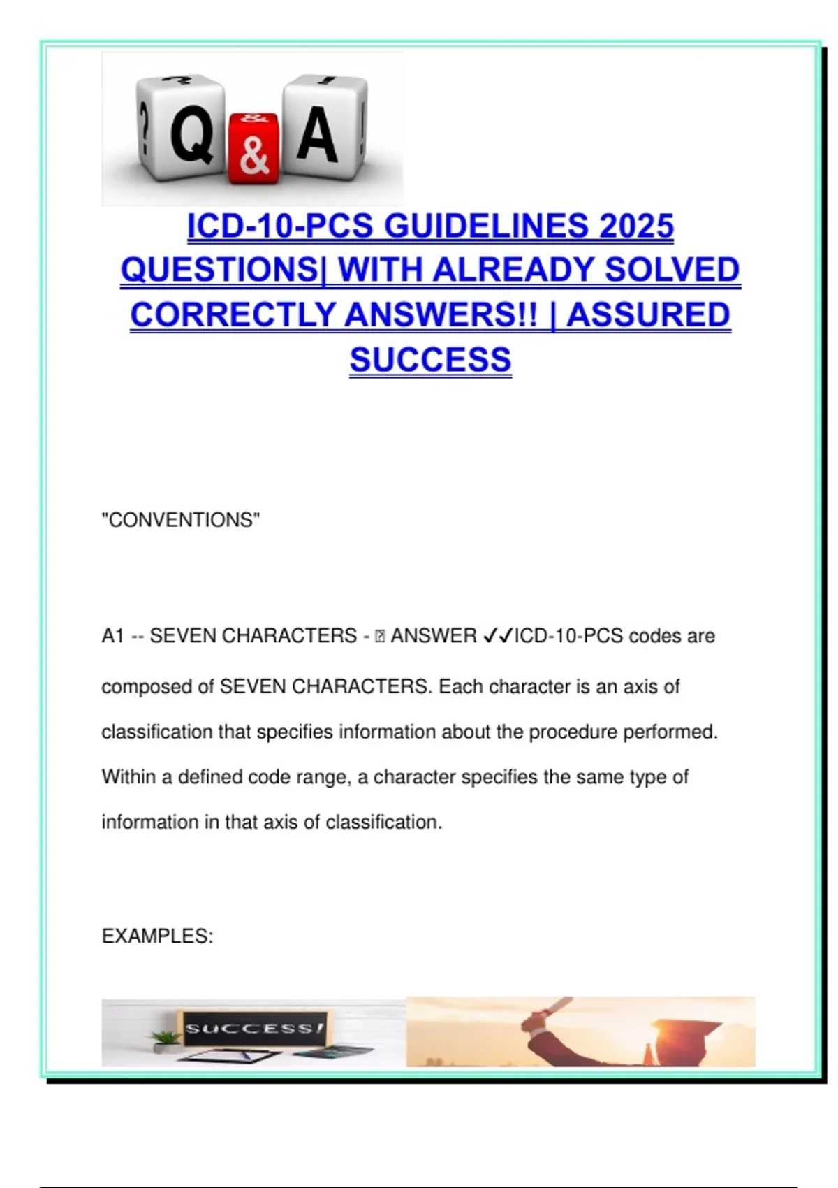 ICD-10-PCS Guidelines 2025/2026 – 90 Solved Questions | Root Operations ...