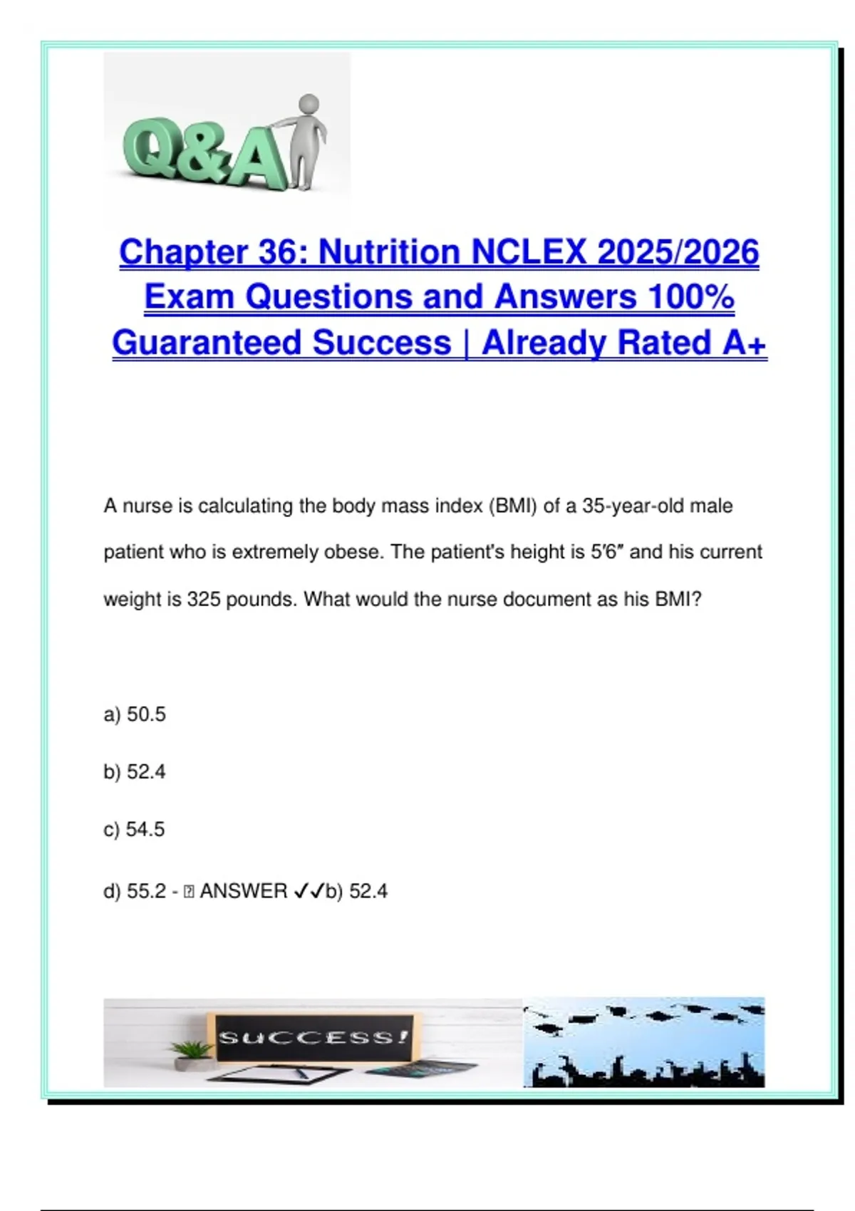 Chapter 36 – Skin Integrity & Wound Care | 2025/2026 NCLEX Nursing ...