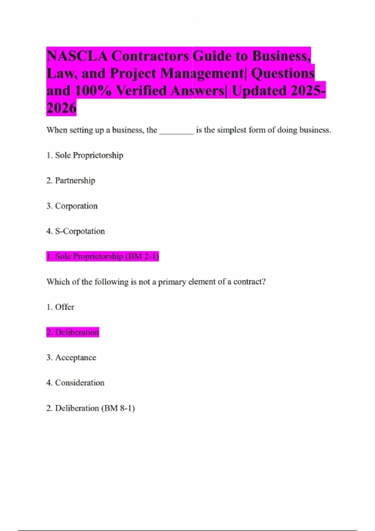 NASCLA Contractors Guide to Business, Law, and Project Management ...