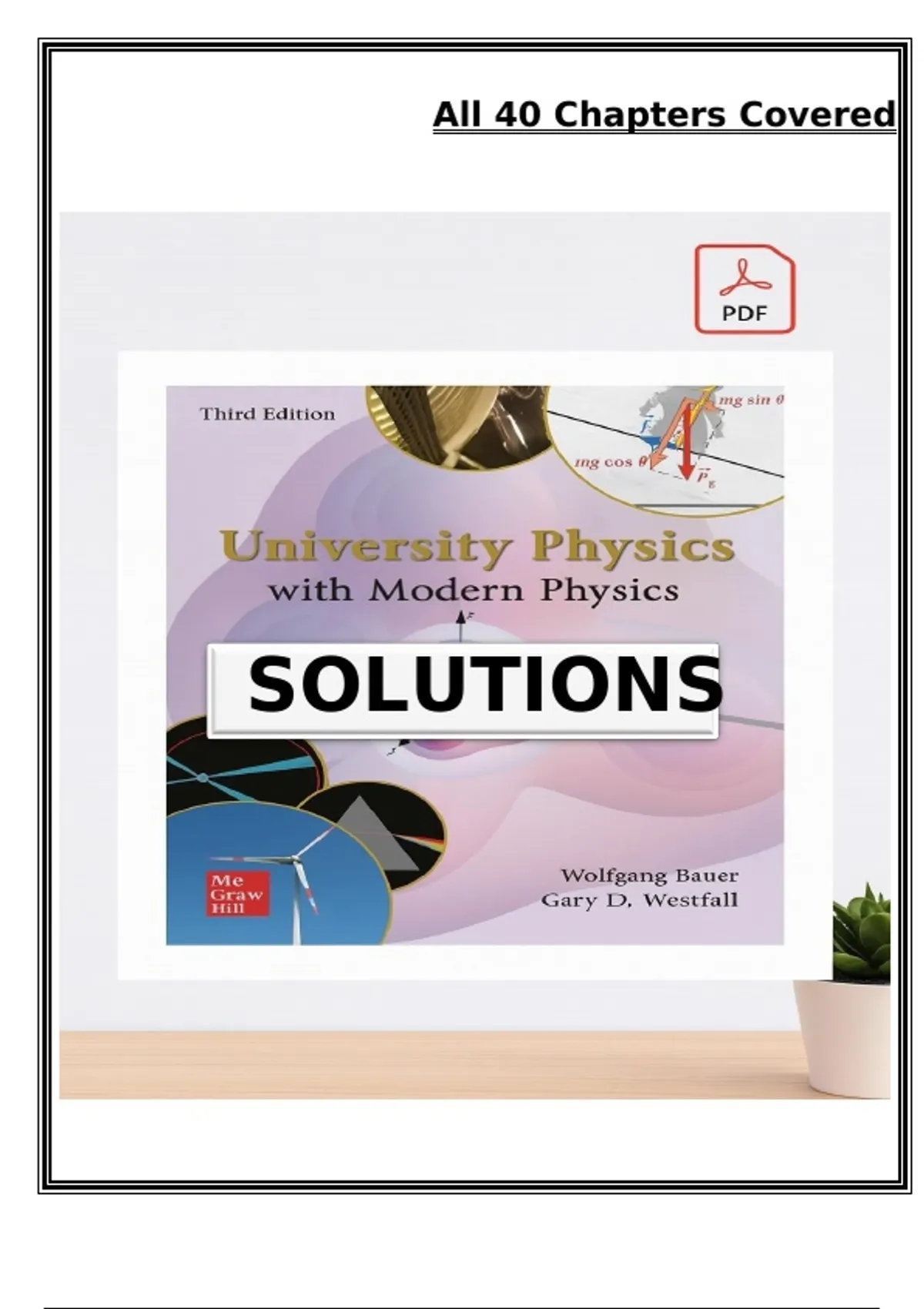 Solution Manual for University Physics with Modern Physics (3rd Edition ...