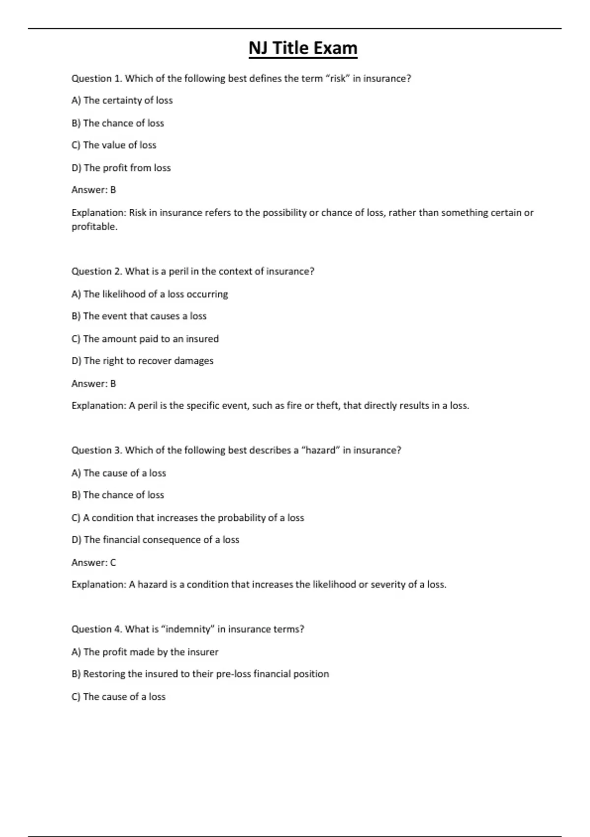 NJ Title Exam - Computers - Stuvia US