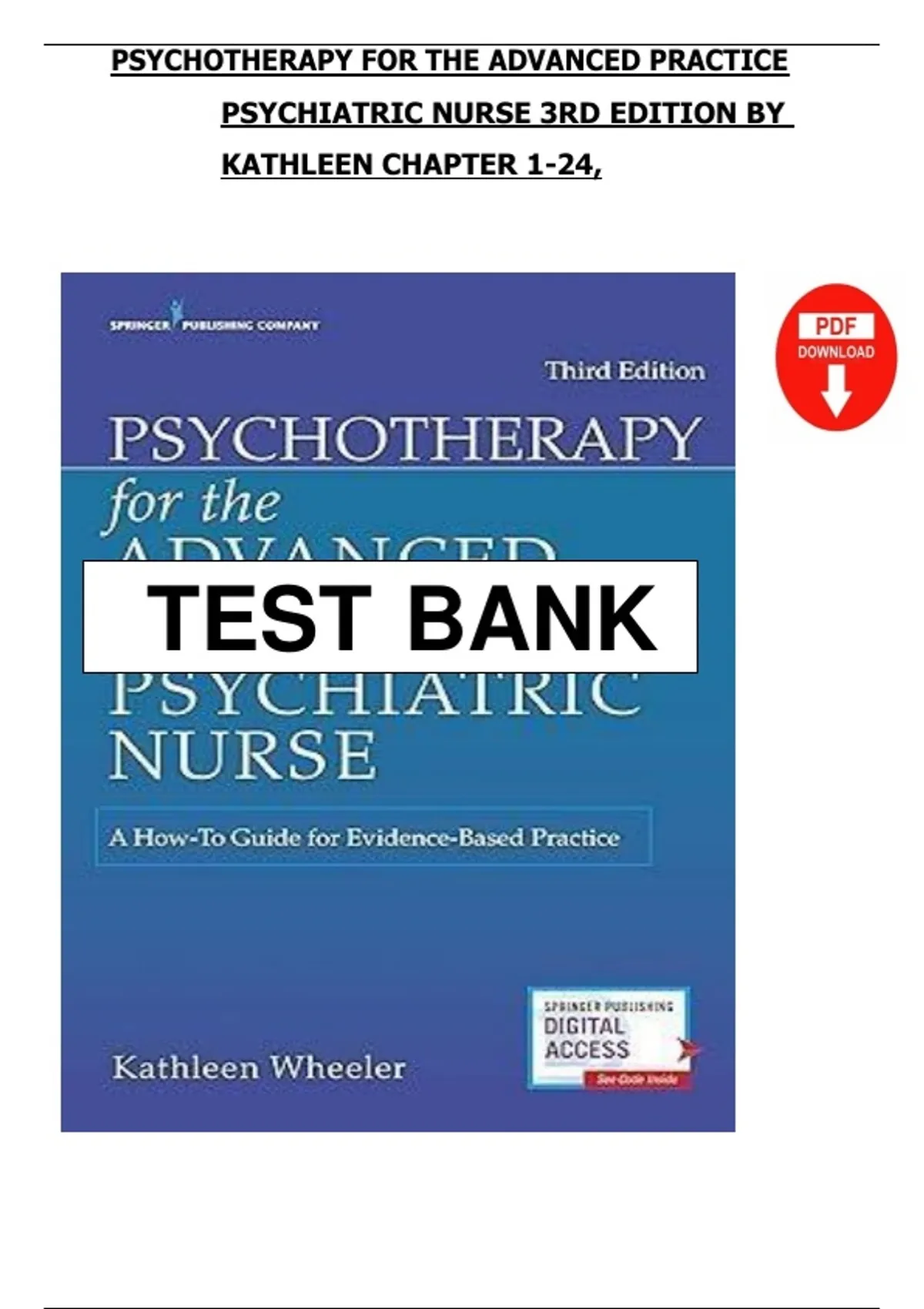 Psychotherapy for the Advanced Practice Psychiatric Nurse: A How-To ...