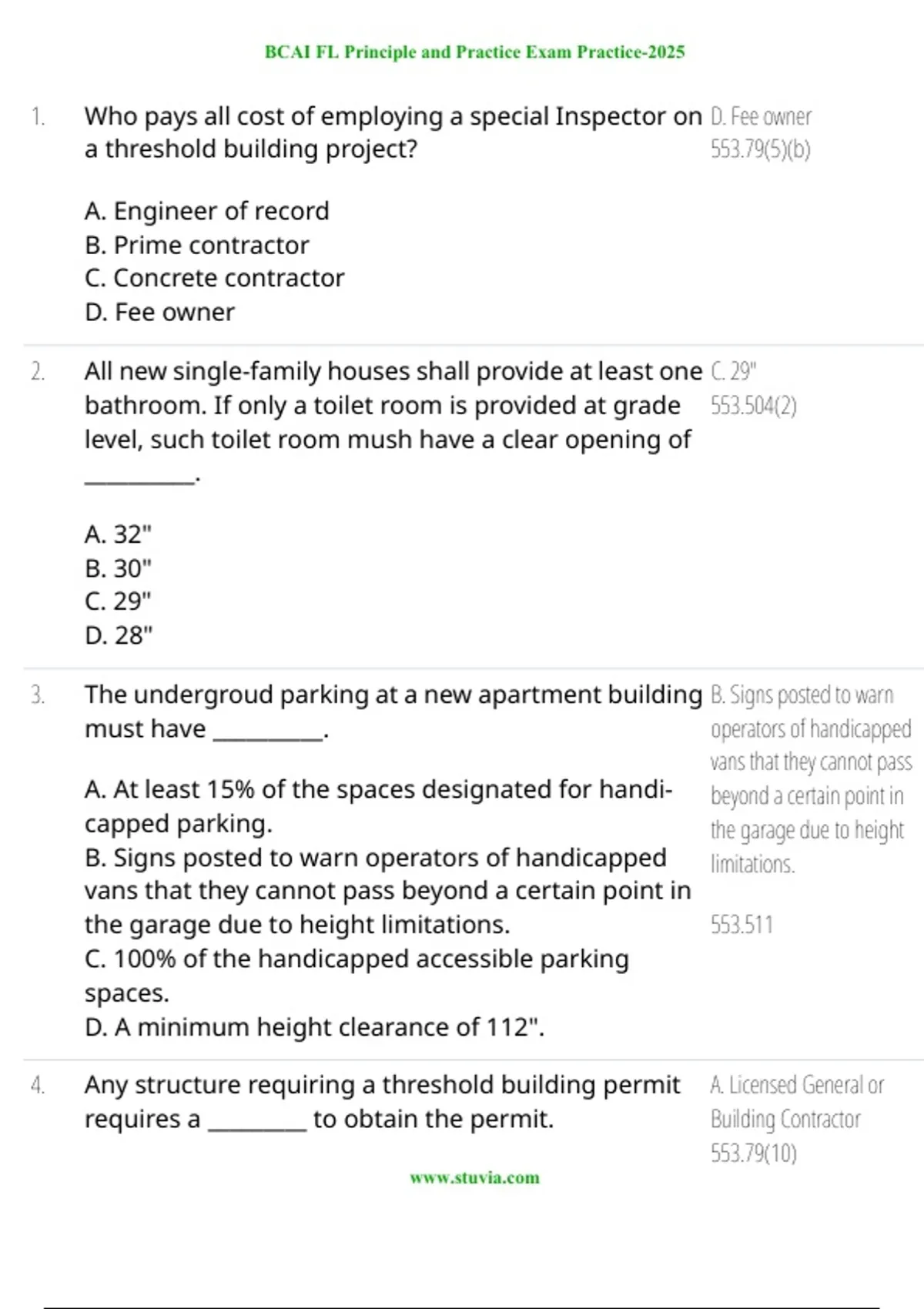 BCAI FL Principle and Practice Exam Practice 2025 – Verified Questions ...