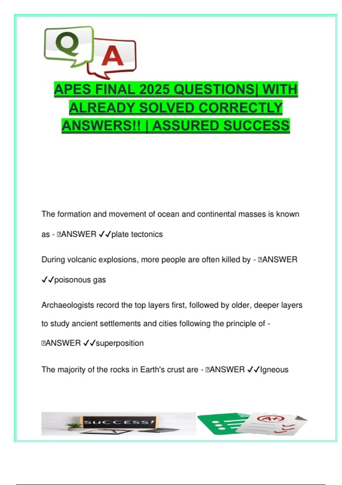 AP Environmental Science (APES) – Final Exam Review 2025/2026 | 160 ...