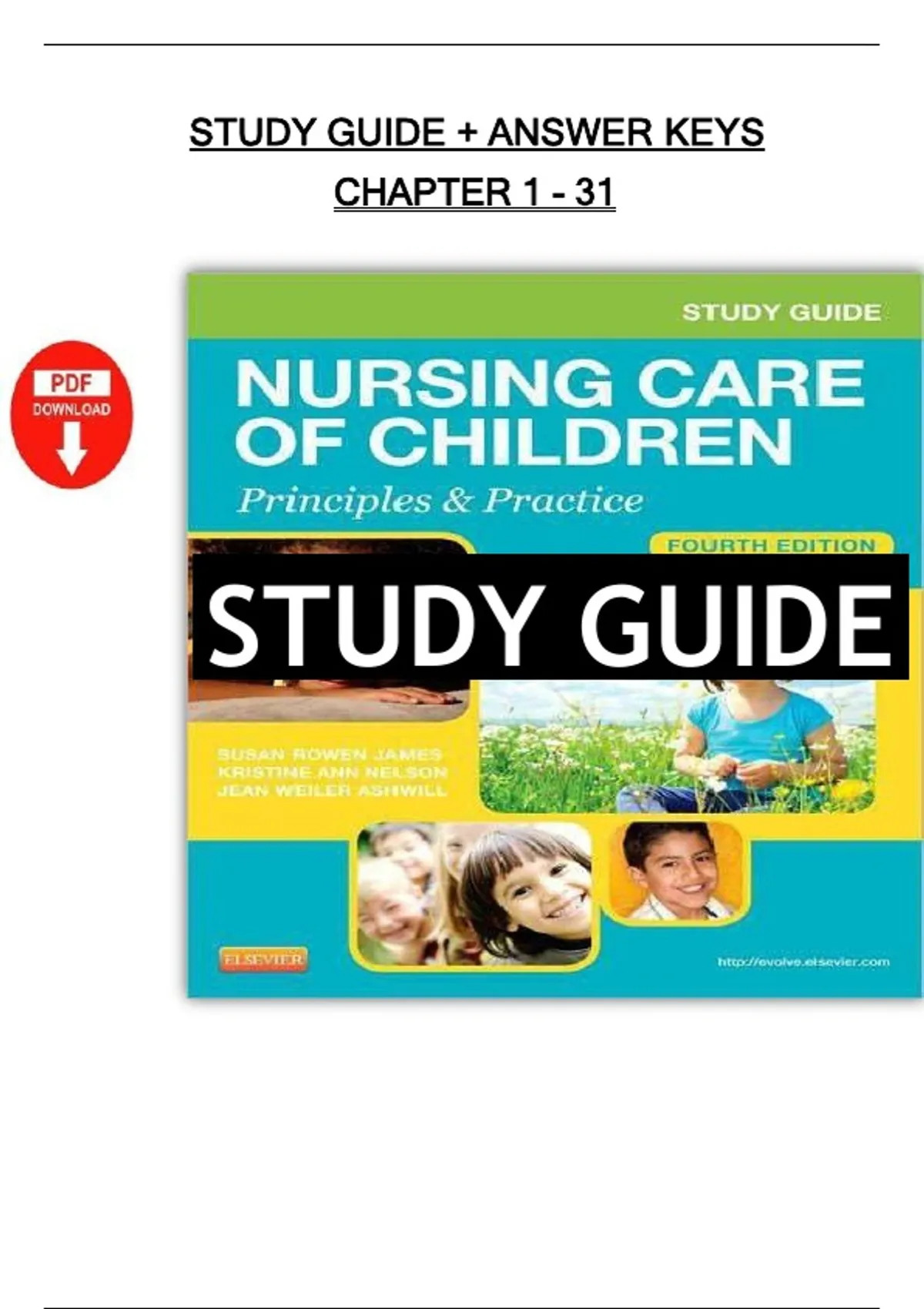Study Guide – Nursing Care of Children 4th Edition by Susan Rowen ...