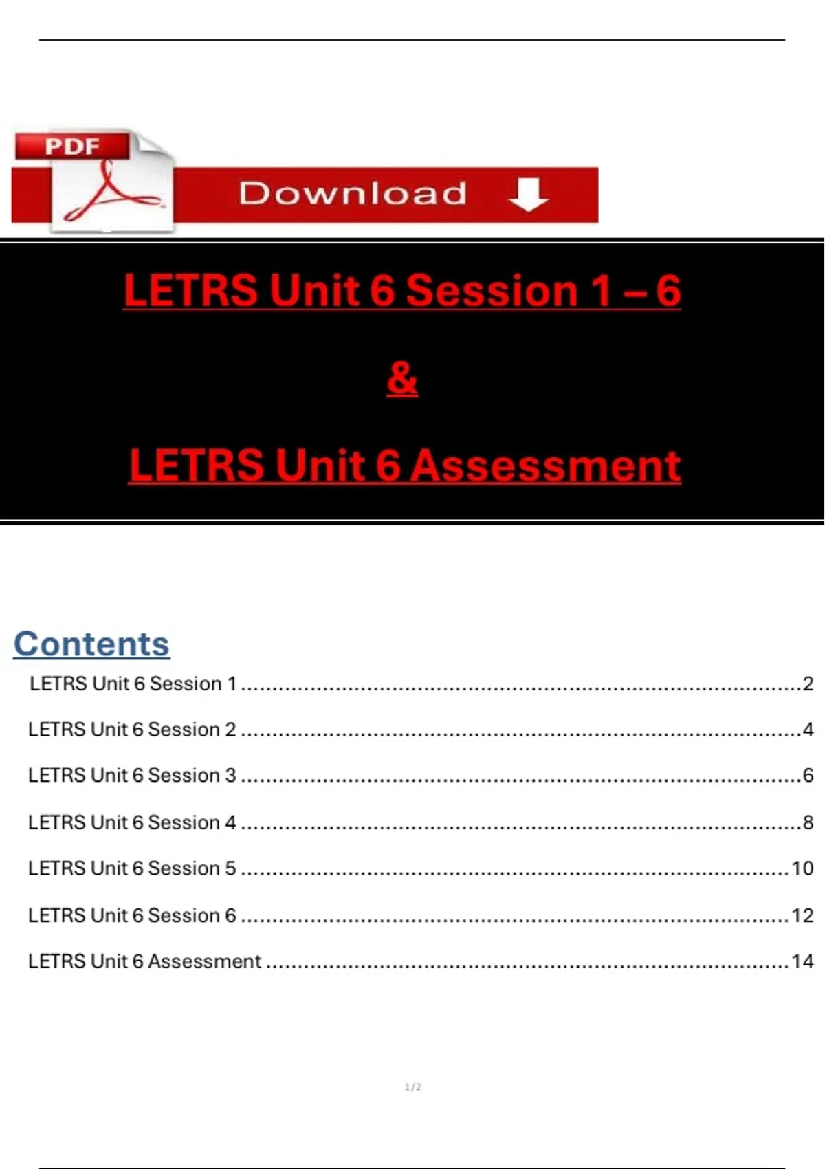 Master LETRS Units 2-7: Complete Training for Phonics, Vocabulary ...