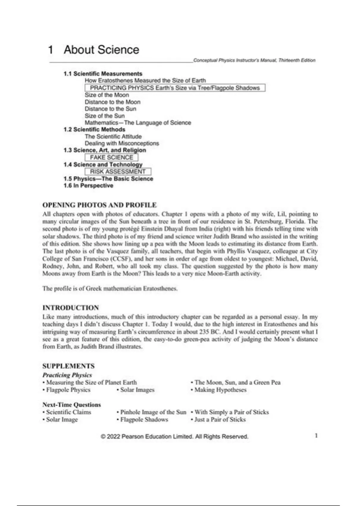 Summary solutions manual, summaries: Conceptual Physics - Hewitt ...