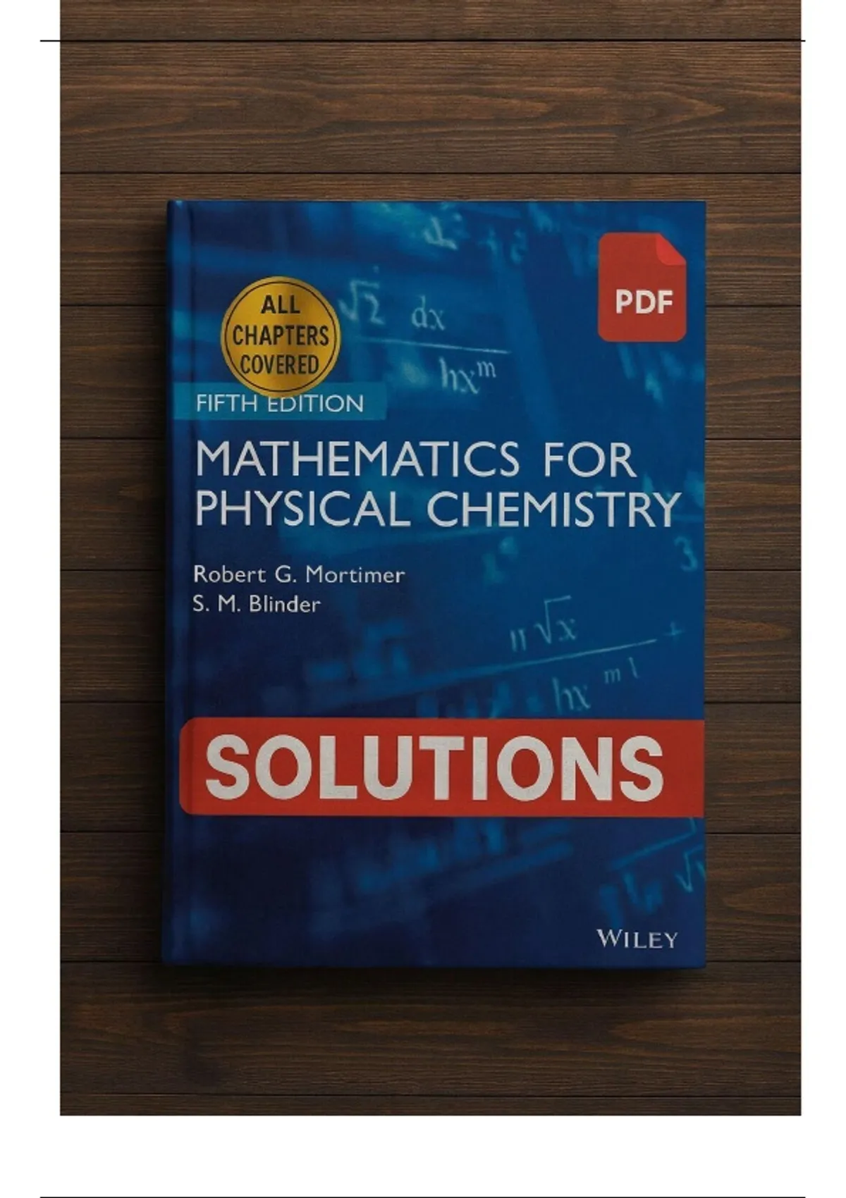 Solutions Manual for Mathematics for Physical Chemistry (5th Edition ...