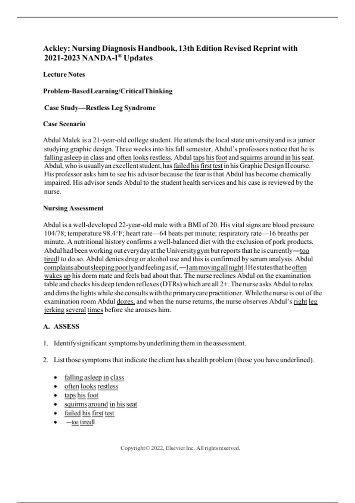 Nursing Diagnosis Handbook, 13th Edition Revised Reprint with 2021–2023 ...