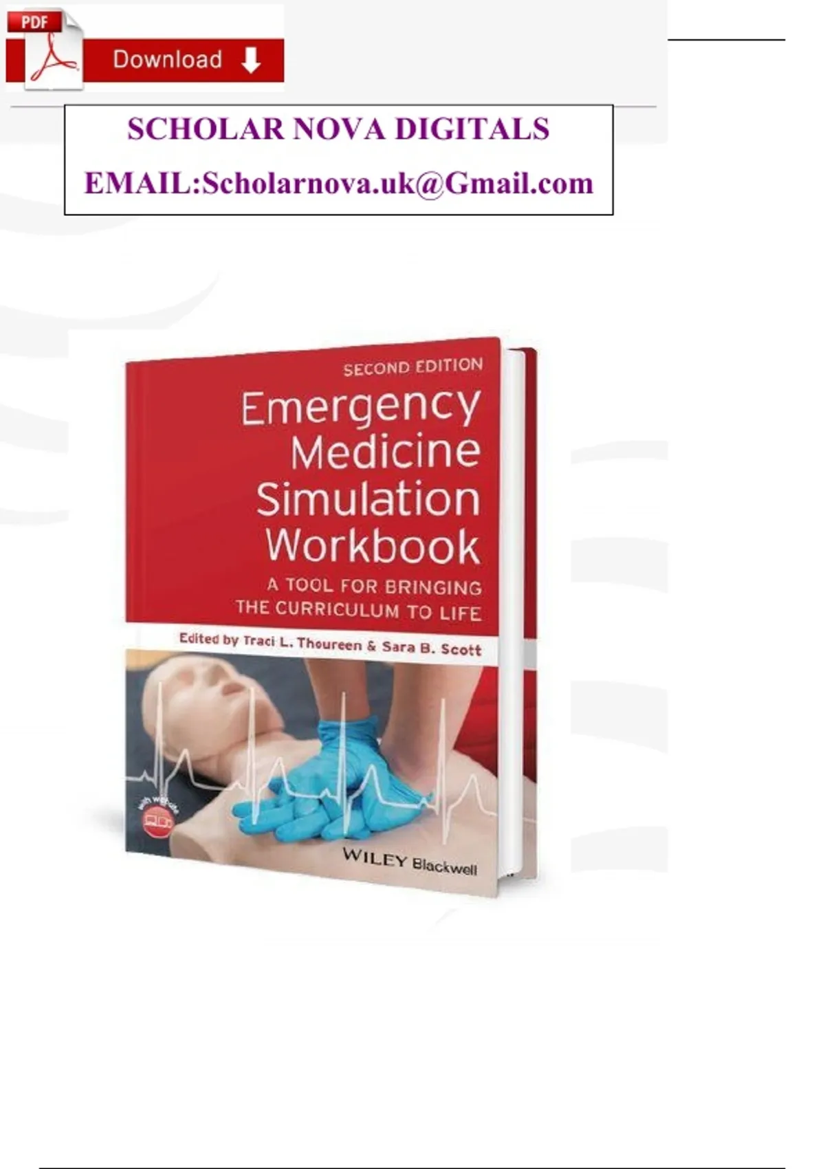 Emergency Medicine Simulation Workbook (2nd Edition) | Study Guide ...