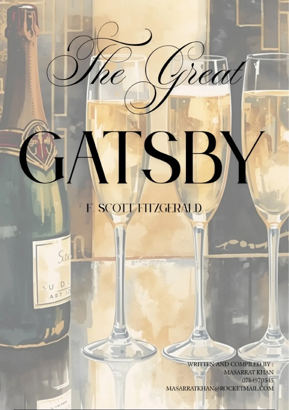 The Great Gatsby – NSC Study Notes by Masarrat Khan (Complete Literary ...