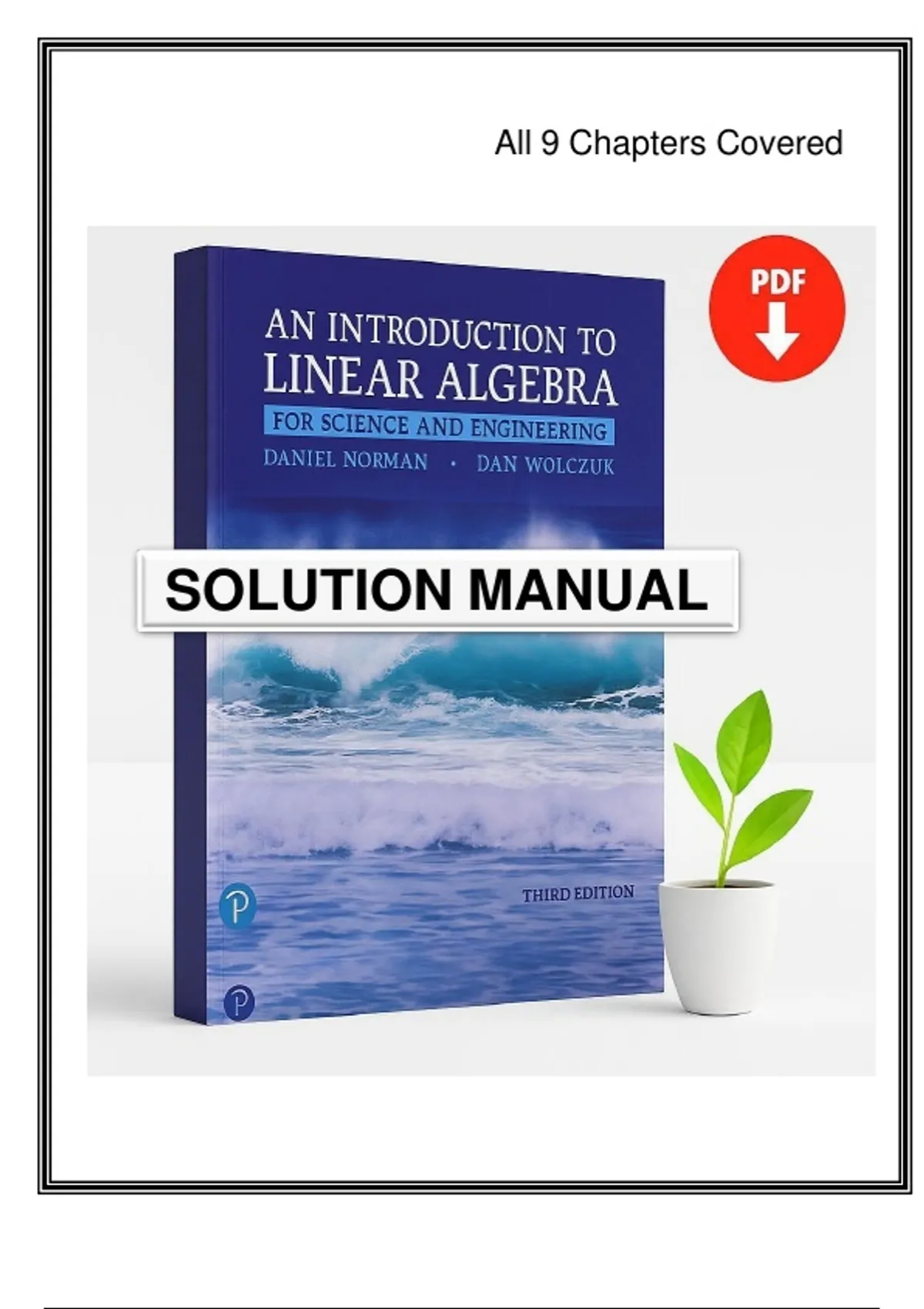 solution manual for Introduction to Linear Algebra for Science and Engineering 3rd Edition by ...