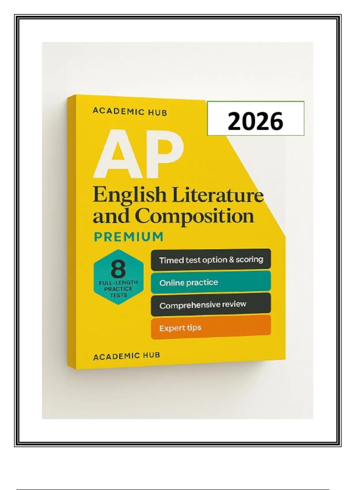AP English Literature & Composition Premium 2026 | 8 Full-Length ...