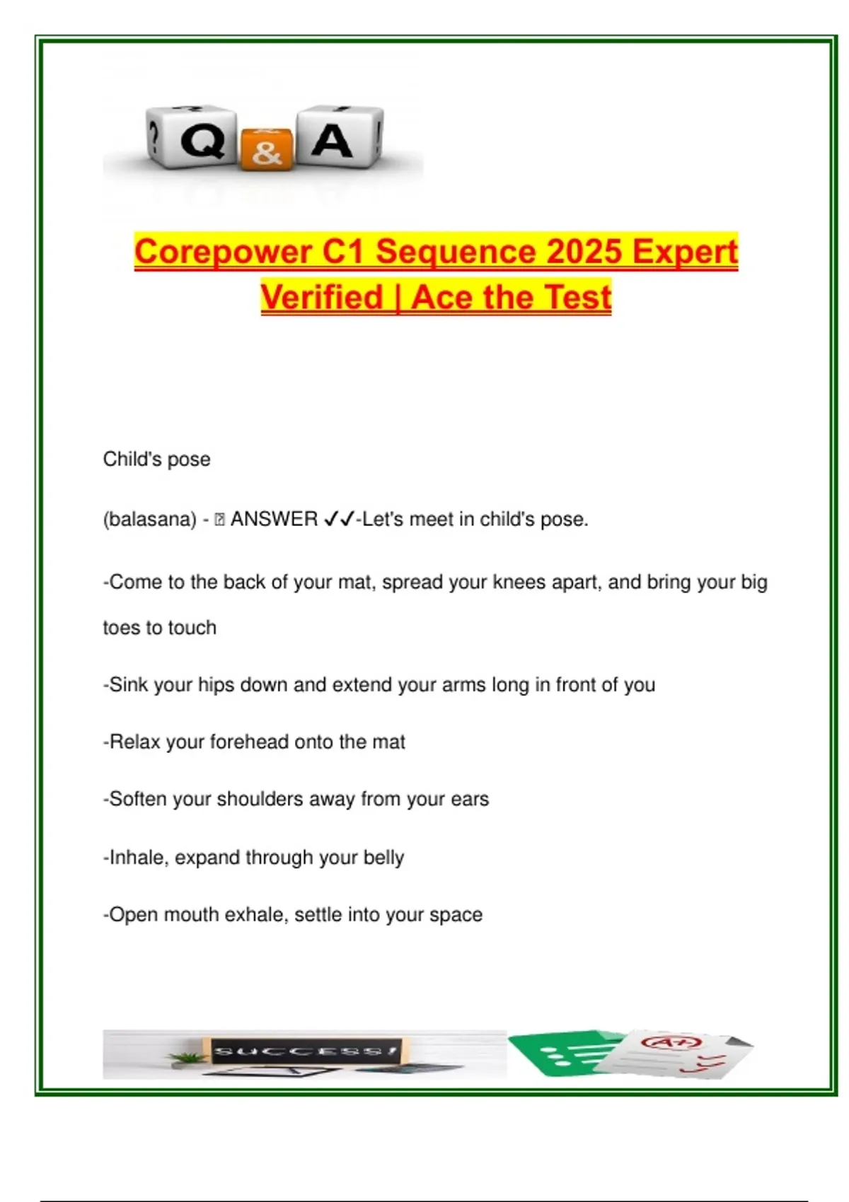 CorePower Yoga C1 Sequence 2025 | 60+ Verified Cues & Transitions ...