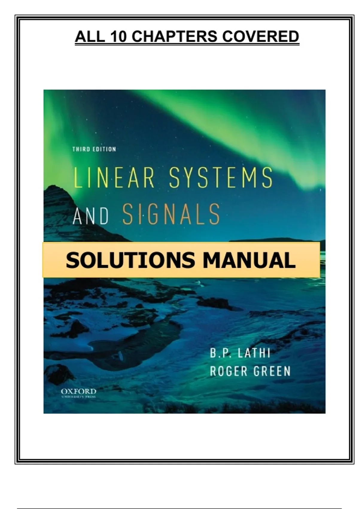 Linear Systems and Signals (Third Edition, 2017) – Lathi & Green ...