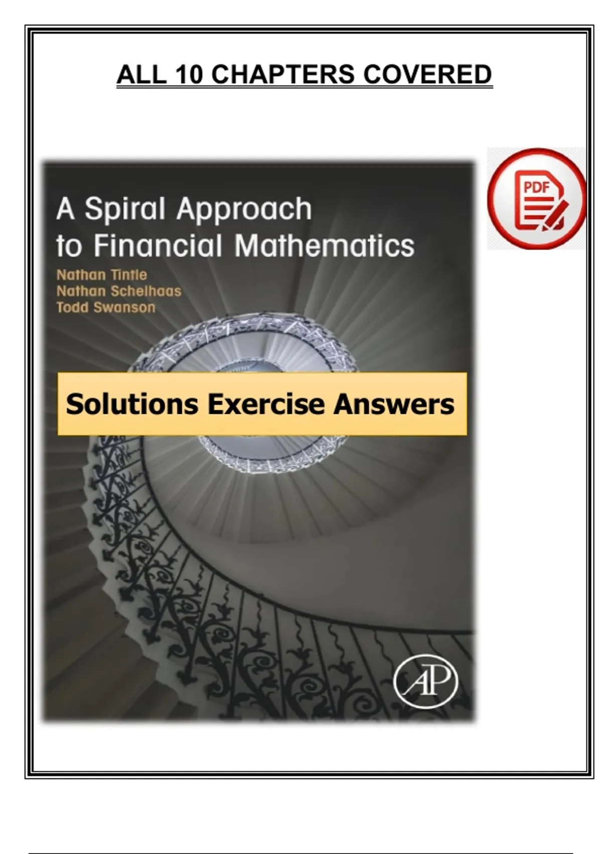 A Spiral Approach to Financial Mathematics – Solutions Exercise Answers ...
