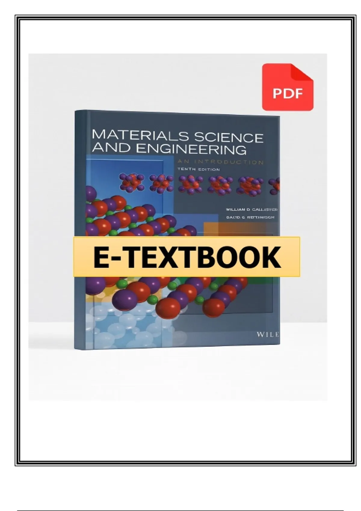 Materials Science and Engineering: An Introduction (10th Edition, 2021 ...