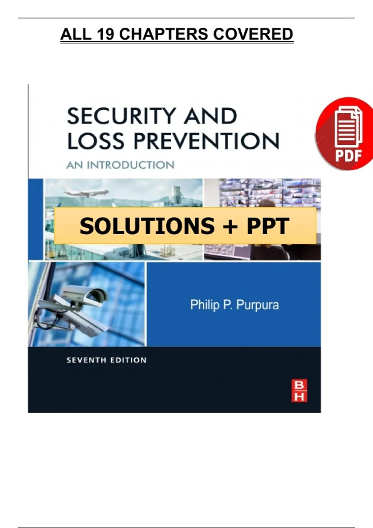 Security and Loss Prevention: An Introduction (7th Edition, 2019 ...