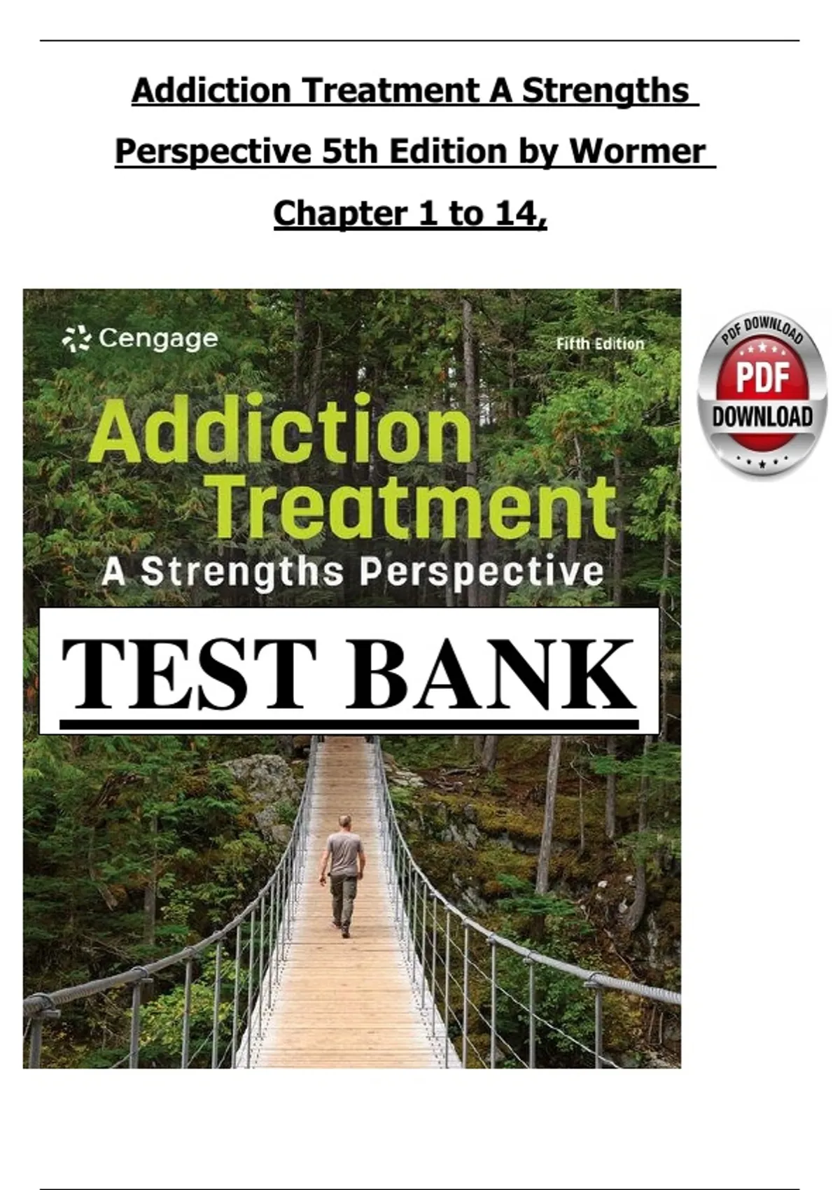 Addiction Treatment: A Strengths Perspective – 5th Edition by Katherine ...