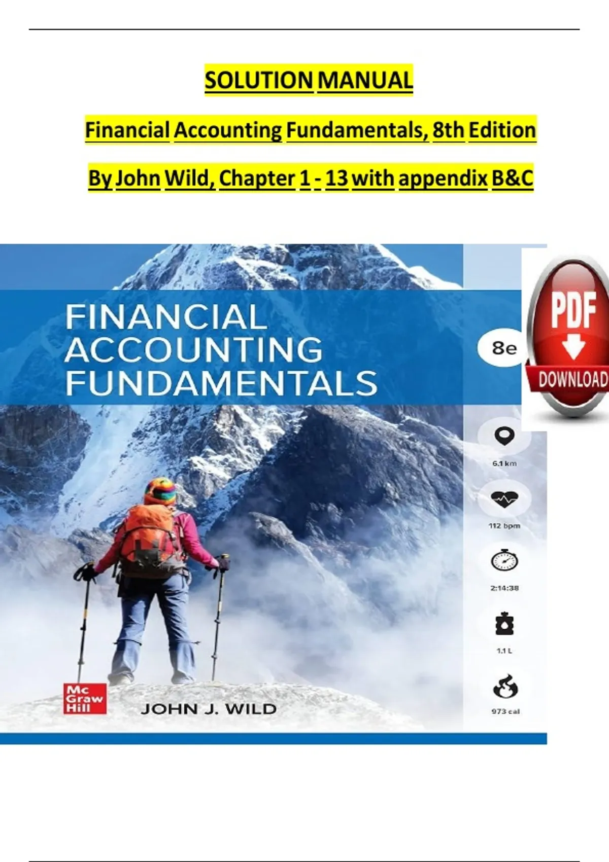 Solution Manual For Financial Accounting Fundamentals 8th Edition By ...