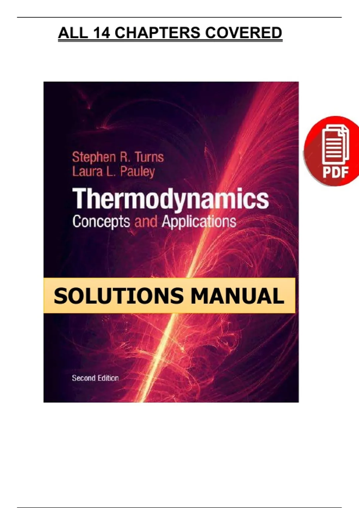 Solutions Manual – Thermodynamics: Concepts and Applications (2nd ...