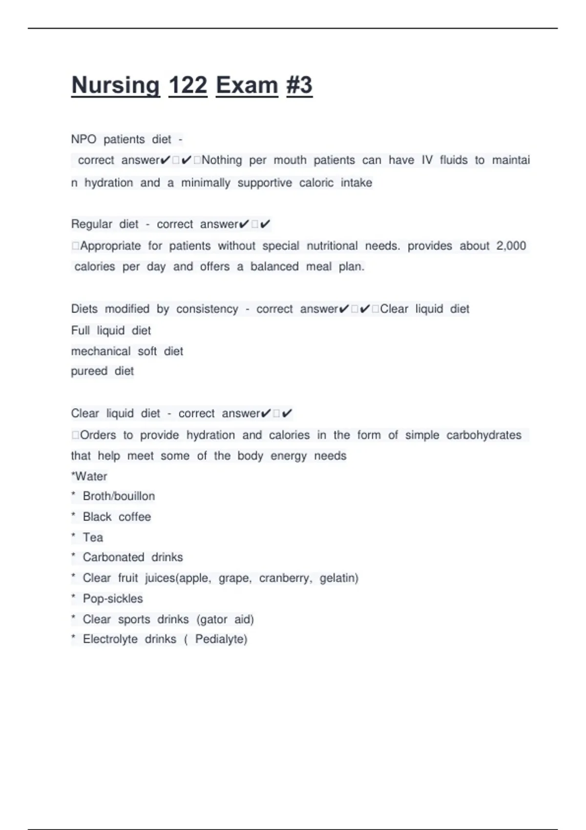 Final Exam: NSG 122 Nursing Fundamental Concepts (2025/2026 Update ...