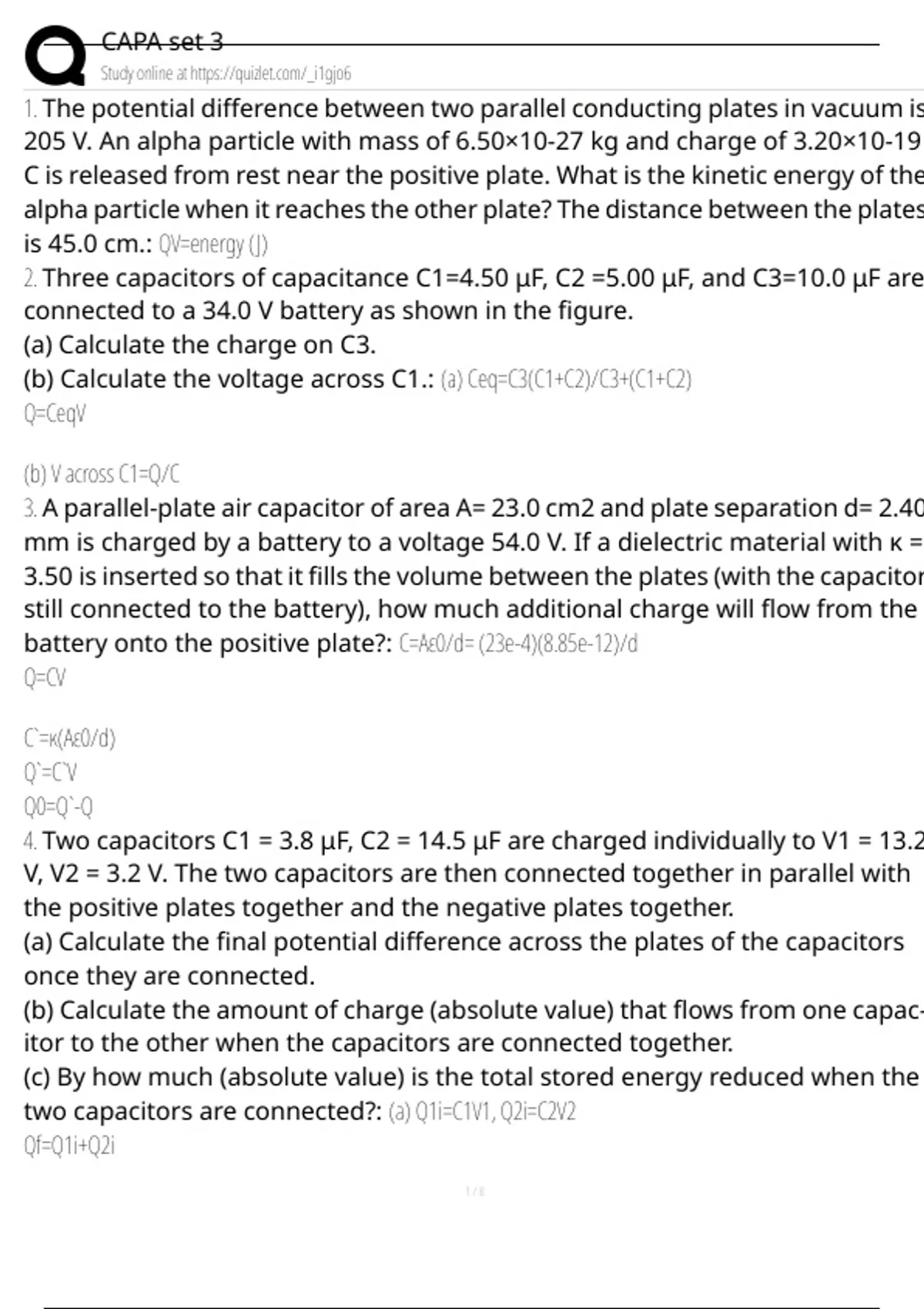 CAPA set 3 Exam Questions and Answers 100% Pass |Verified & Updated|ACTUAL 2025/2026 Cheat Sheet ...