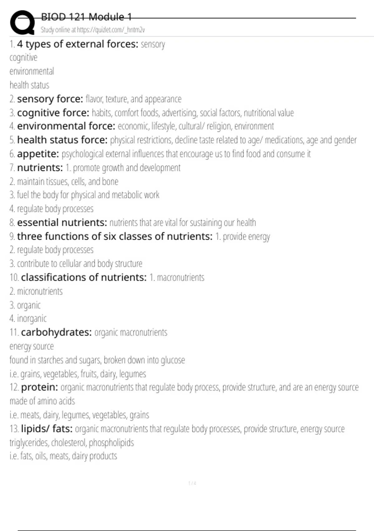 BIOD 121 Module 1 Exam Questions and Answers 100% Pass |Verified ...
