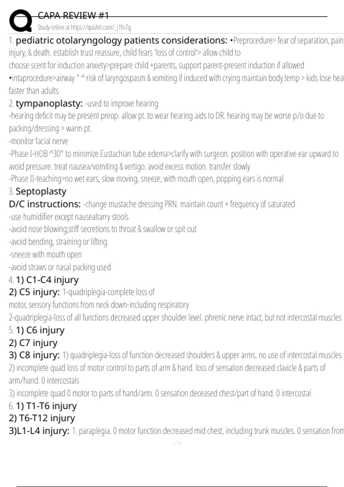 CAPA REVIEW #1 Exam Questions and Answers 100% Pass |Verified & Updated|ACTUAL 2025/2026 Cheat ...