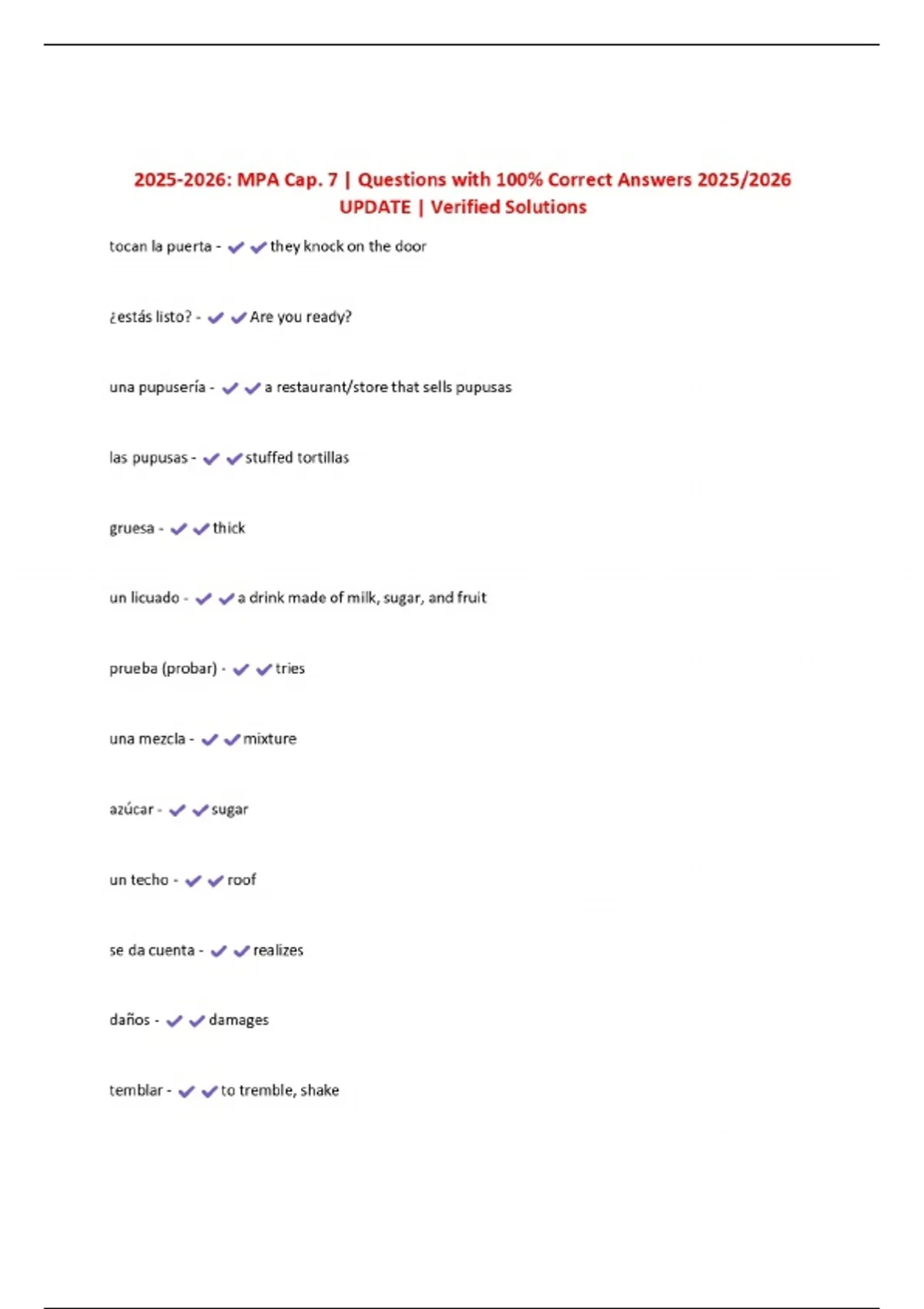 : MPA Cap. 7 | Questions with 100% Correct Answers 2025/2026 UPDATE ...