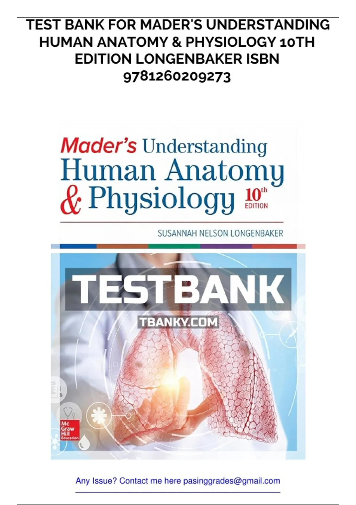 Test Bank For Mader-s Understanding Human Anatomy & Physiology, 10th ...