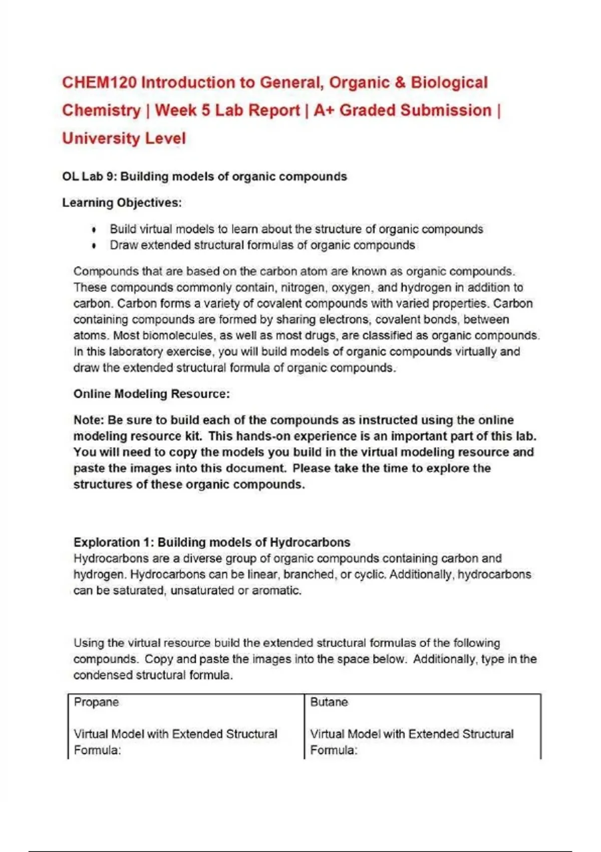 CHEM120 Introduction to General, Organic & Biological Chemistry | Week ...