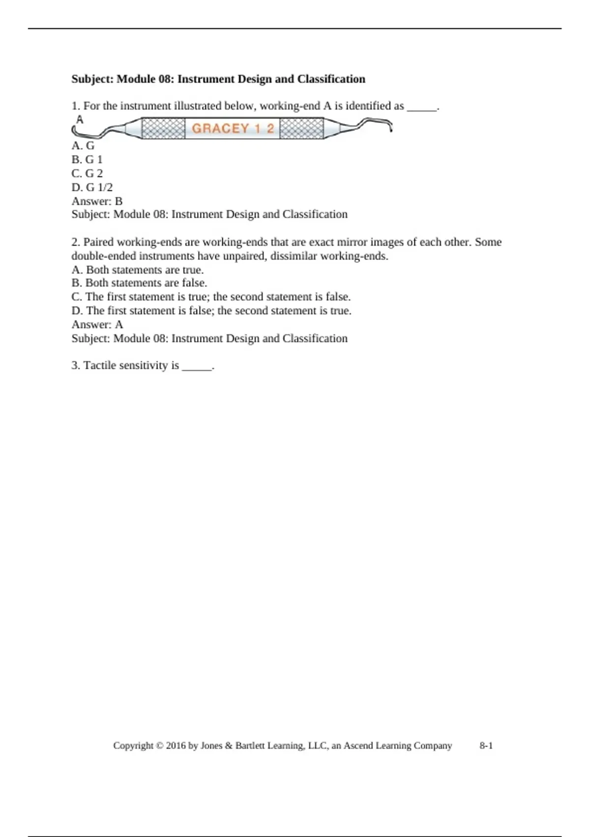 Test Bank for NR 668 CEAPackage deal information - Stuvia US