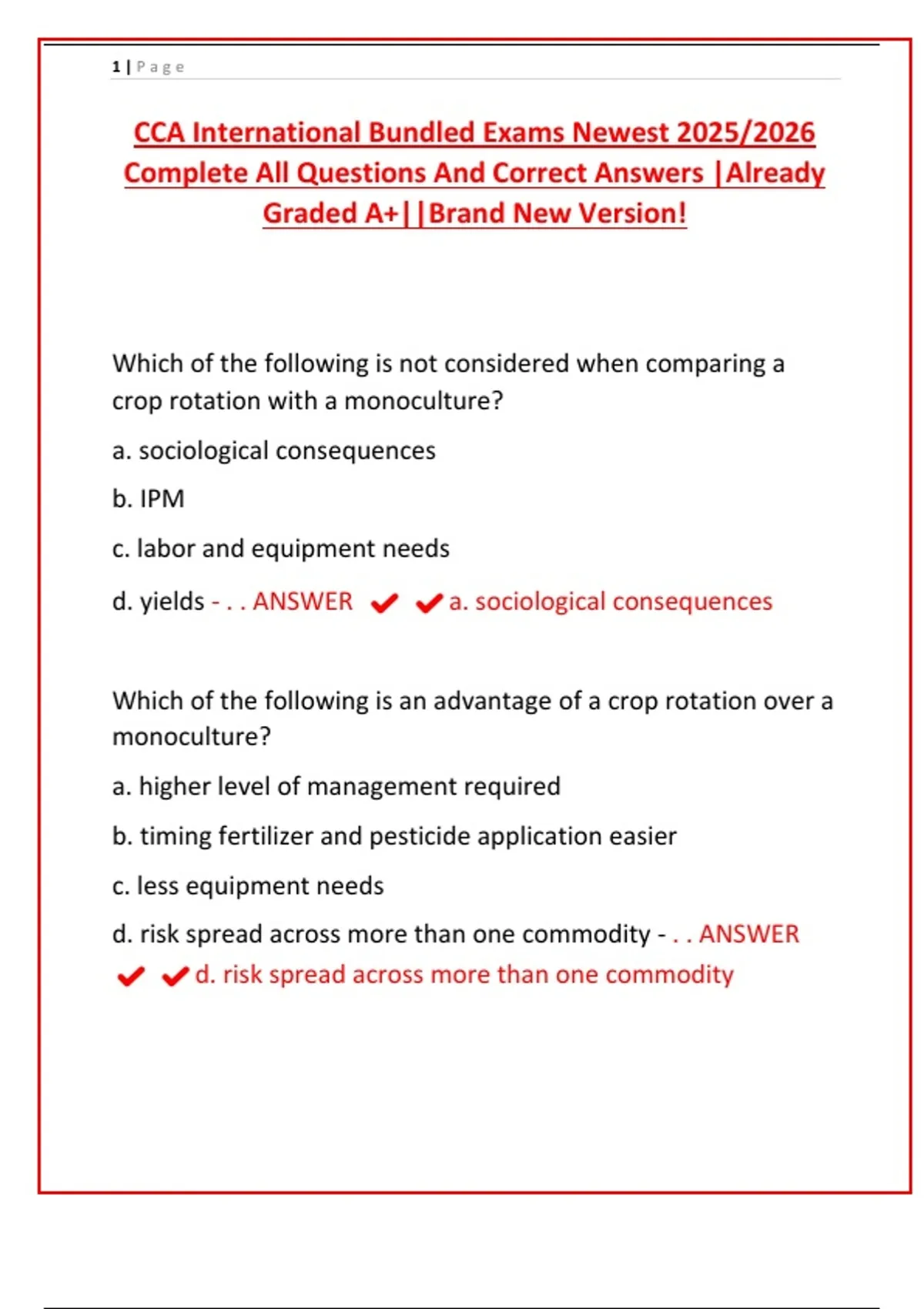 CCA International Bundled Exams 2025: All-In-One Study Guide & Practice ...