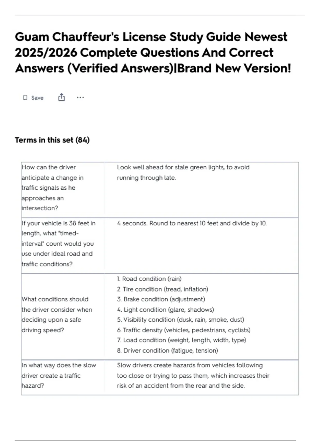 Guam permit test Newest 2025/2026 Complete Questions And Correct ...