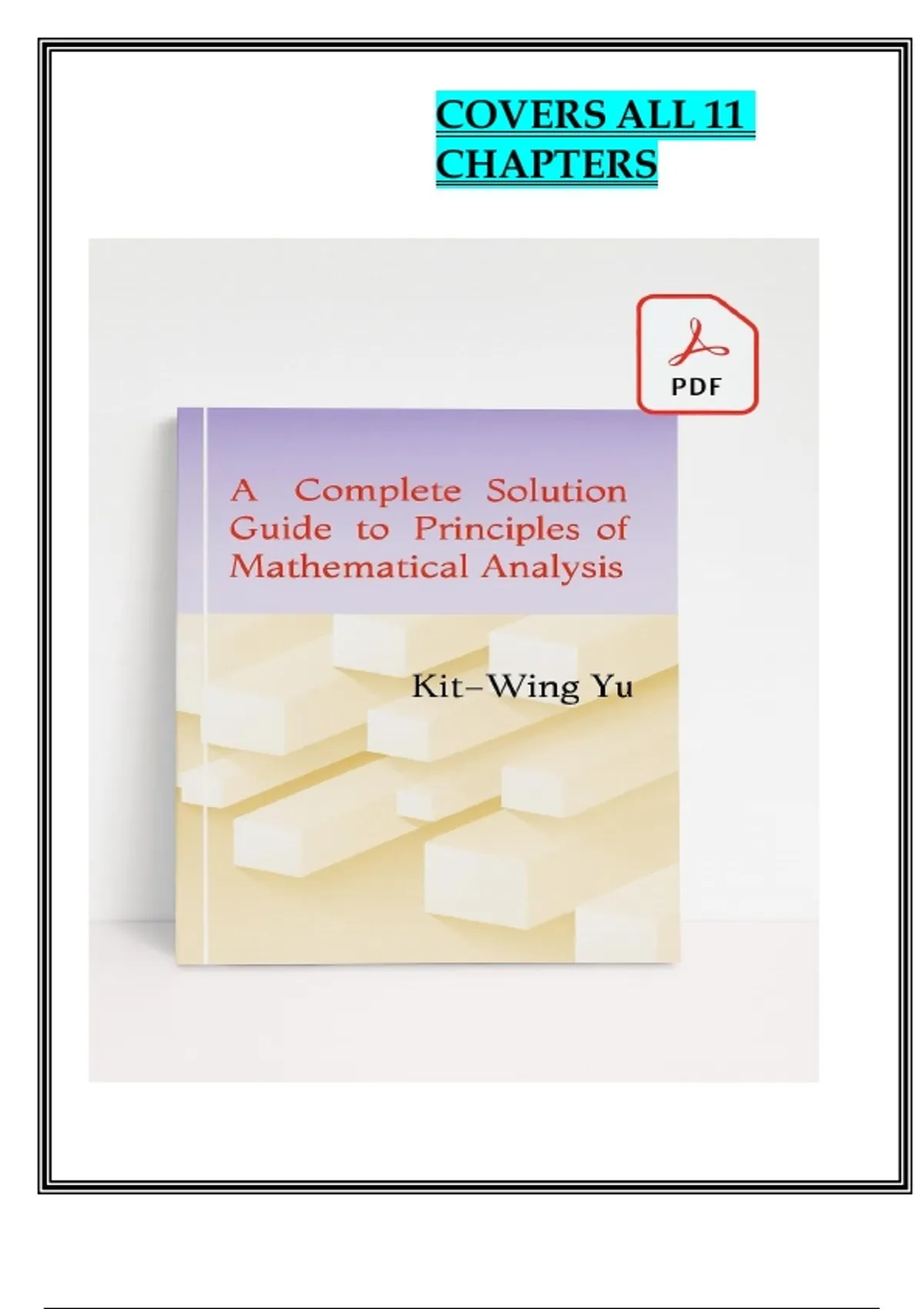 A Complete Solution Guide to Principles of Mathematical Analysis (Third ...