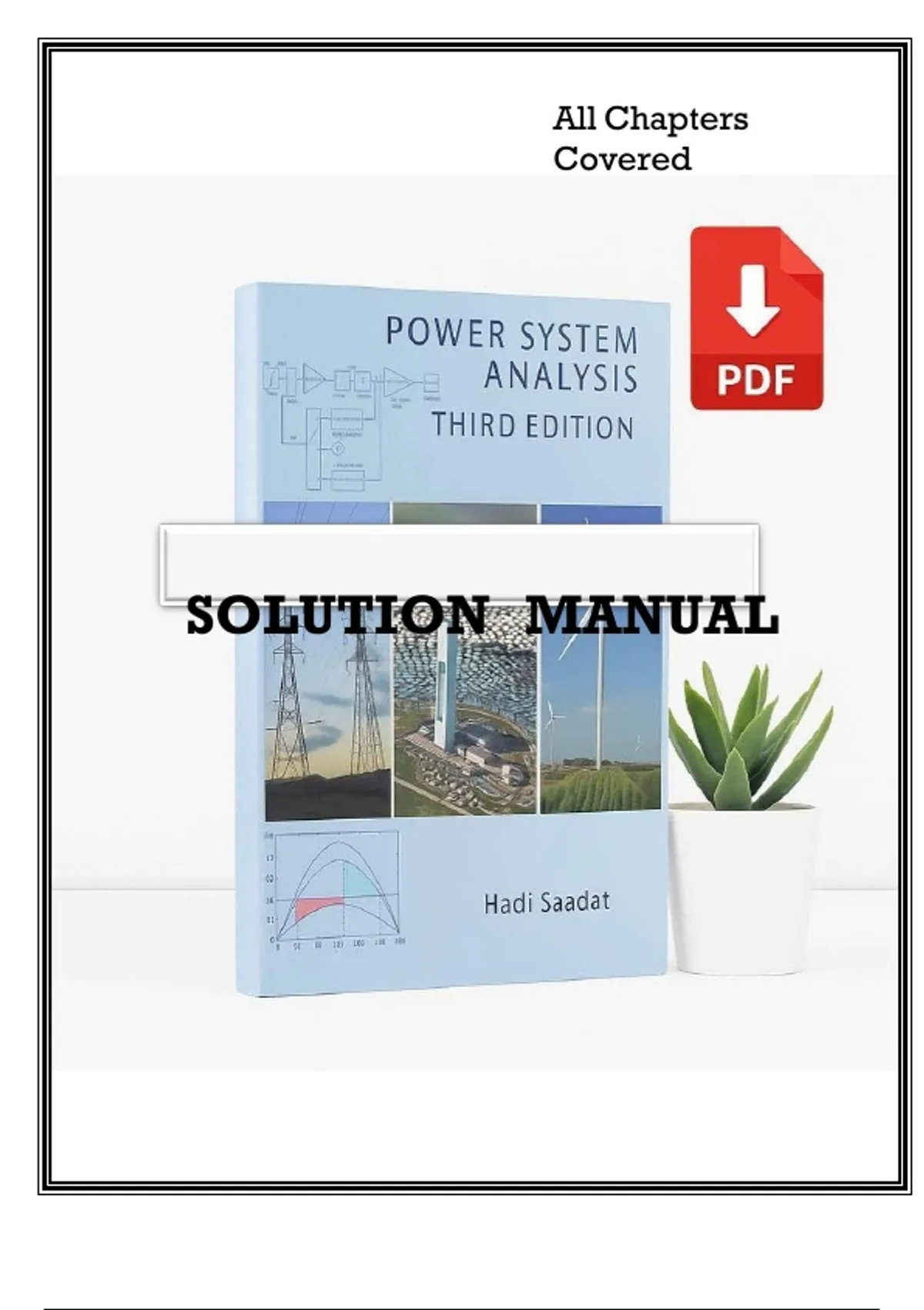 Power System Analysis (3rd Edition) – Complete Solutions Manual ...