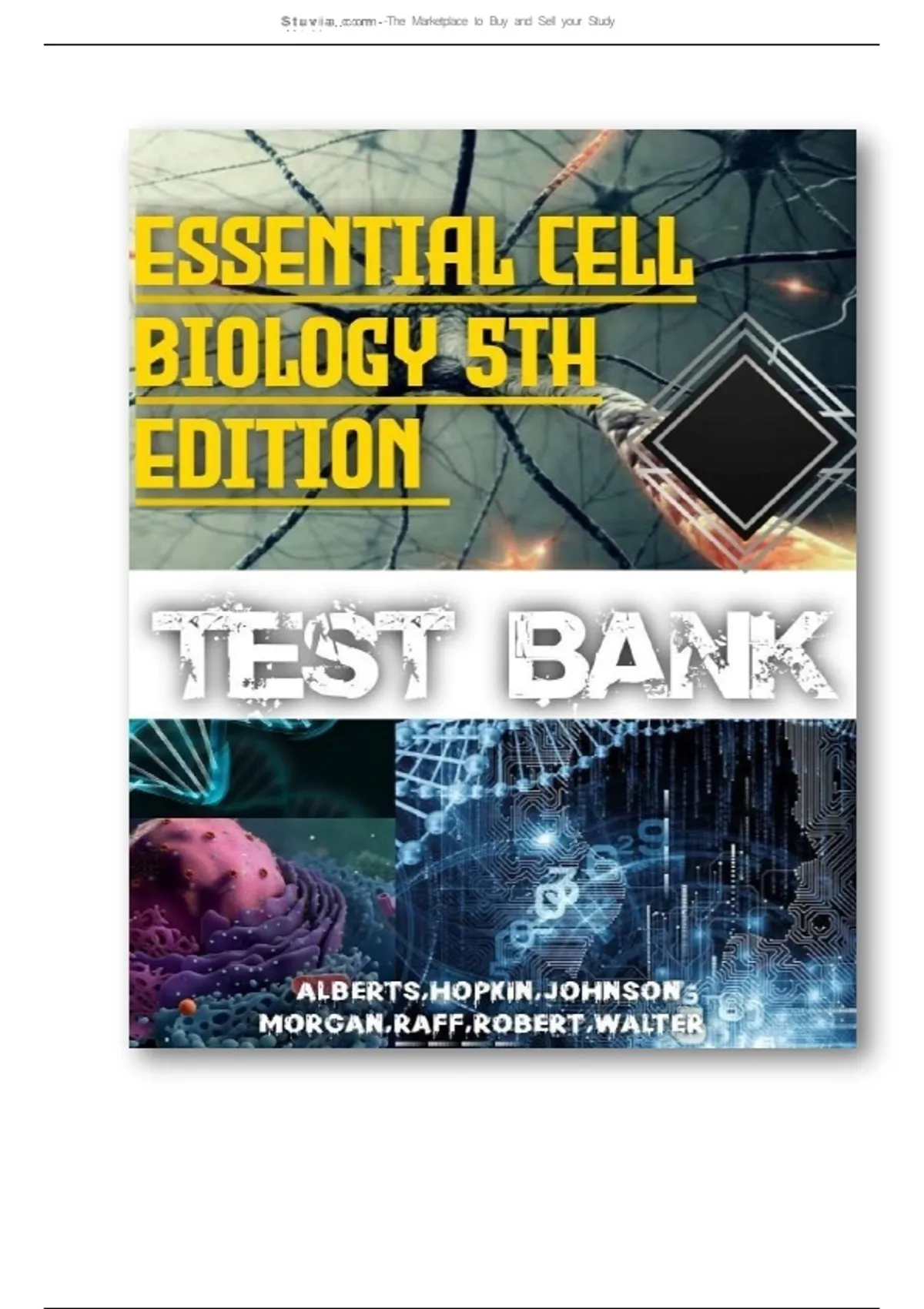 Essential Cell Biology 5th Edition Test Bank | Complete Questions ...