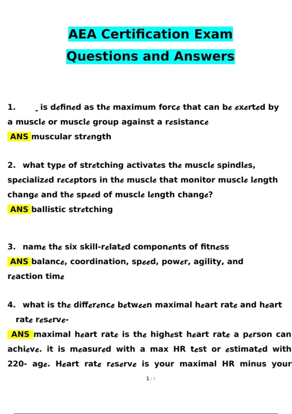 AEA certification exam Questions and Answers (2025 / 2026) (Verified ...