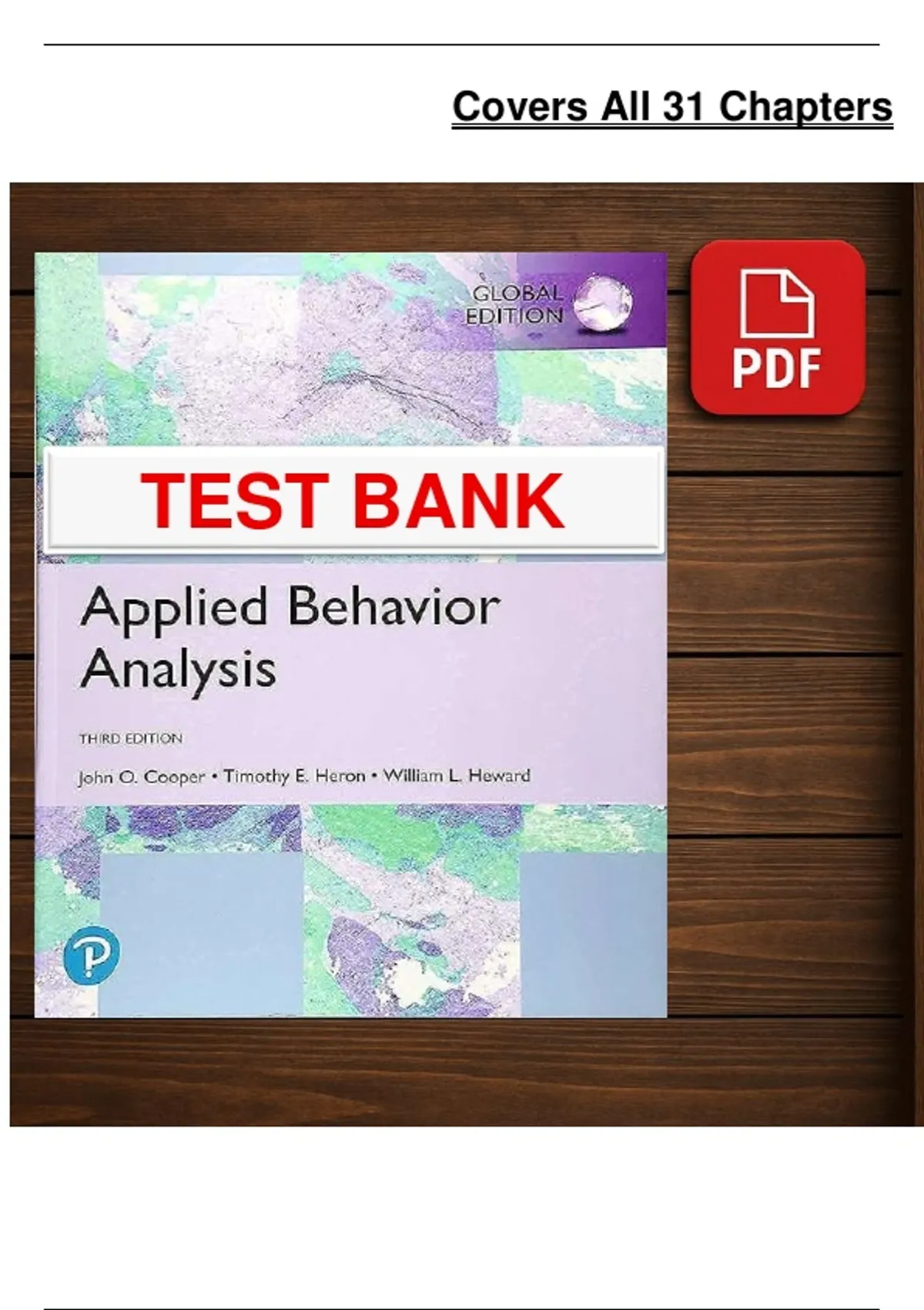 Applied Behavior Analysis (3rd Edition, Global, 2024) – Test Bank ...