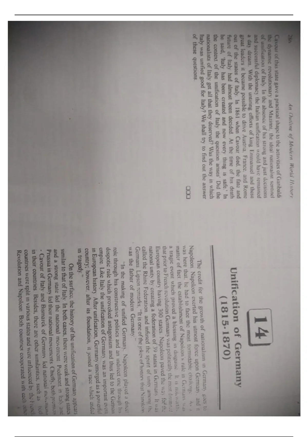 Unification of germany-BA History 3rd Year Notes(Detailed summary and ...