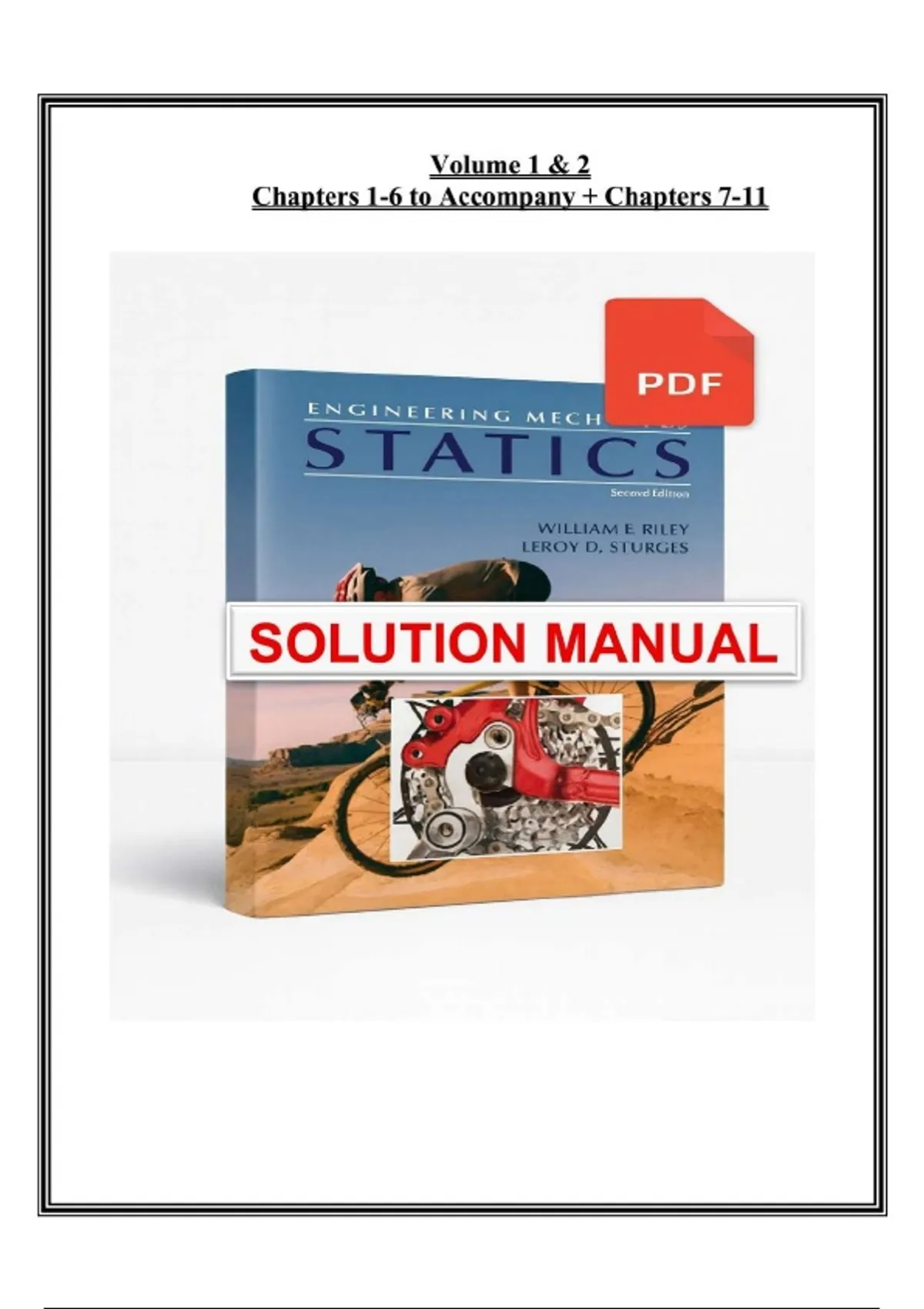 Engineering Mechanics: Statics (2nd Edition, Vol. 1 & 2) – Solutions ...