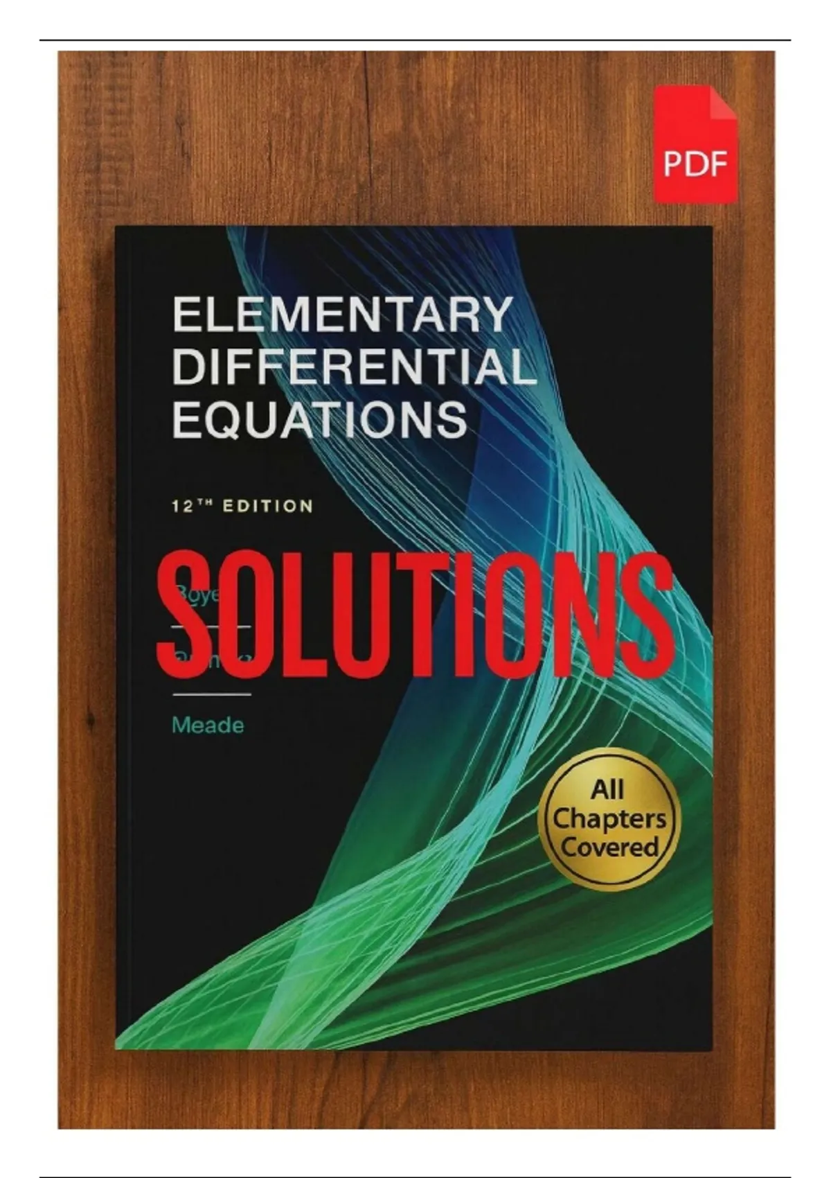 Elementary Differential Equations (12th Edition, 2020) – Solutions Manual – by Boyce & DiPrima ...