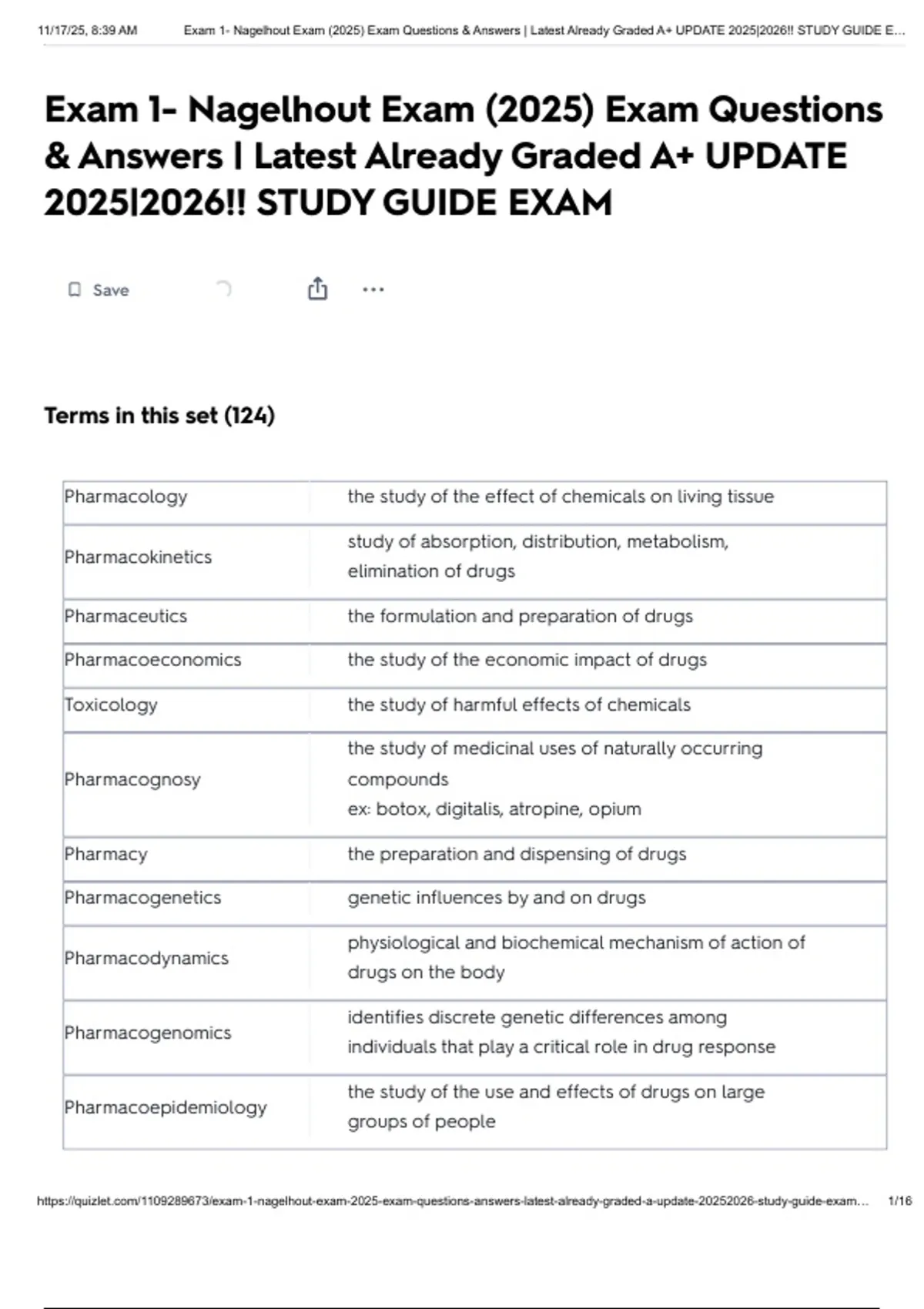 Exam 1- Nagelhout Exam (2025) Exam Questions & Answers | Latest Already ...